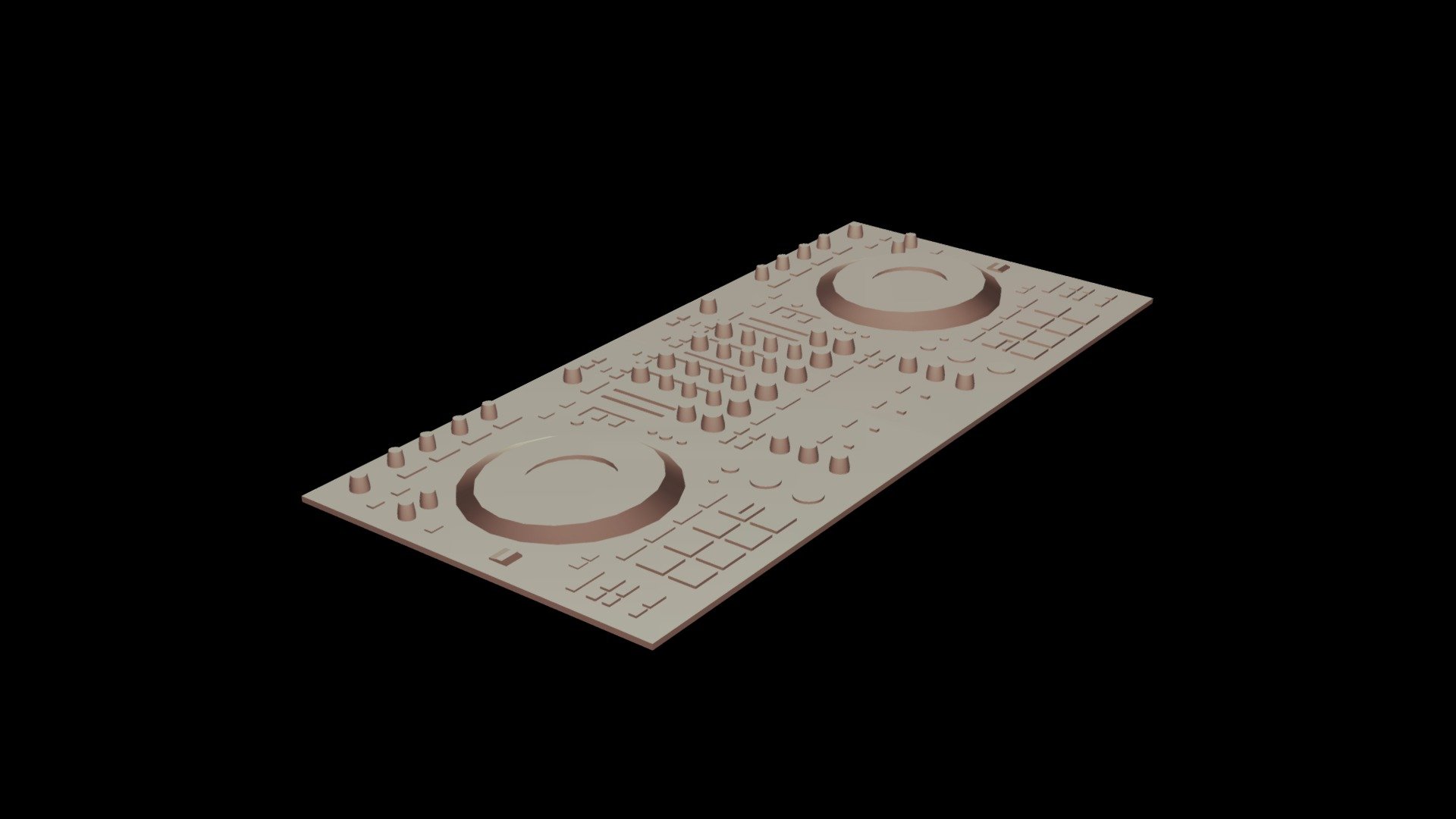 Dj controller - 3D model by ameenuexperimental [b326b8c] - Sketchfab