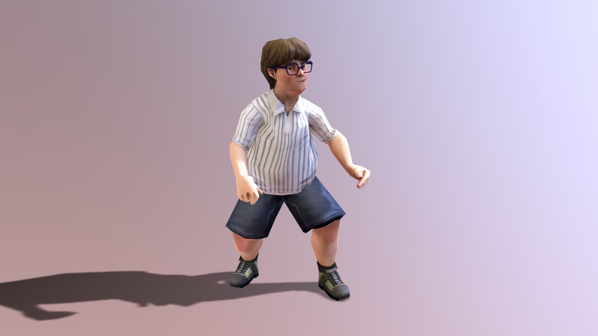 Ice scream 8 mike fat with mixamo (download) - Download Free 3D model ...