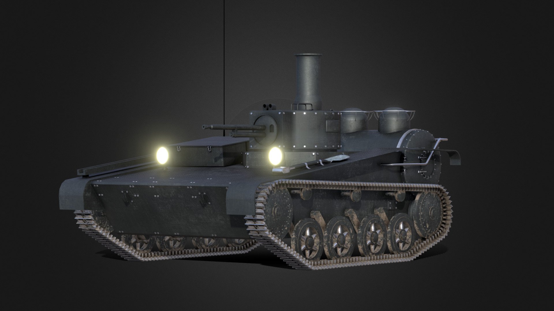 ZipLabs Tankette - 3D model by pillowcaker [b3287f5] - Sketchfab