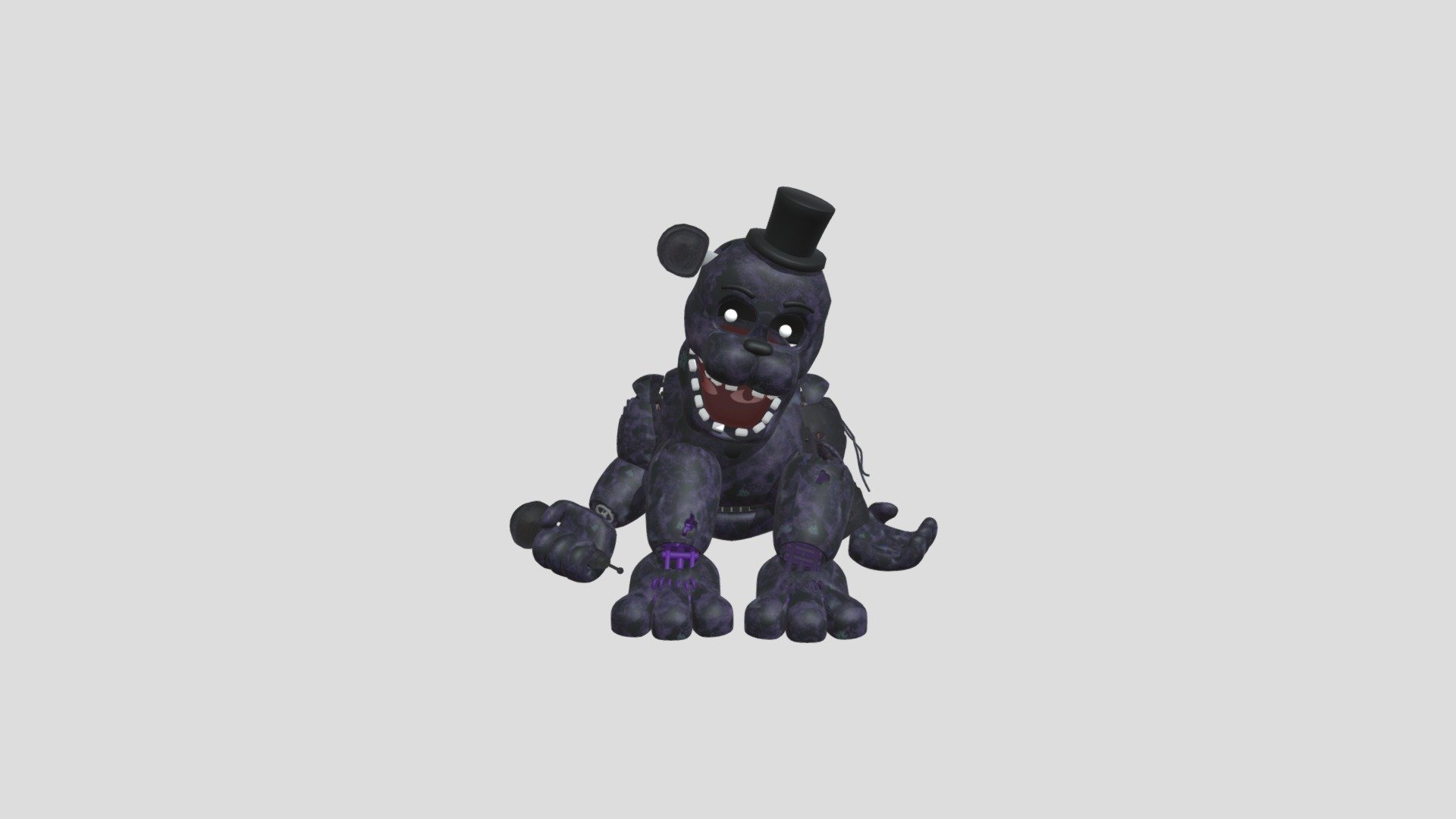 Shadow Freddy - Download Free 3D model by mmaryfernandez38 [b32af87 ...