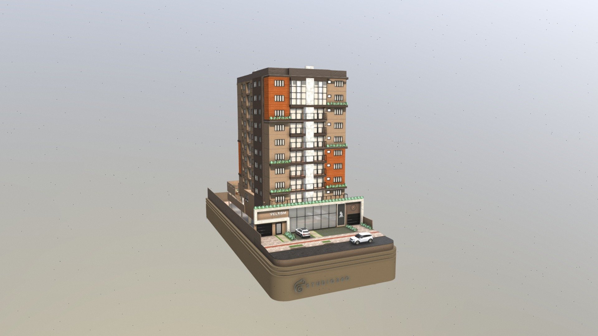 BDR - Velkom - Externo - 3D model by Studio 360 (@felipeperini ...