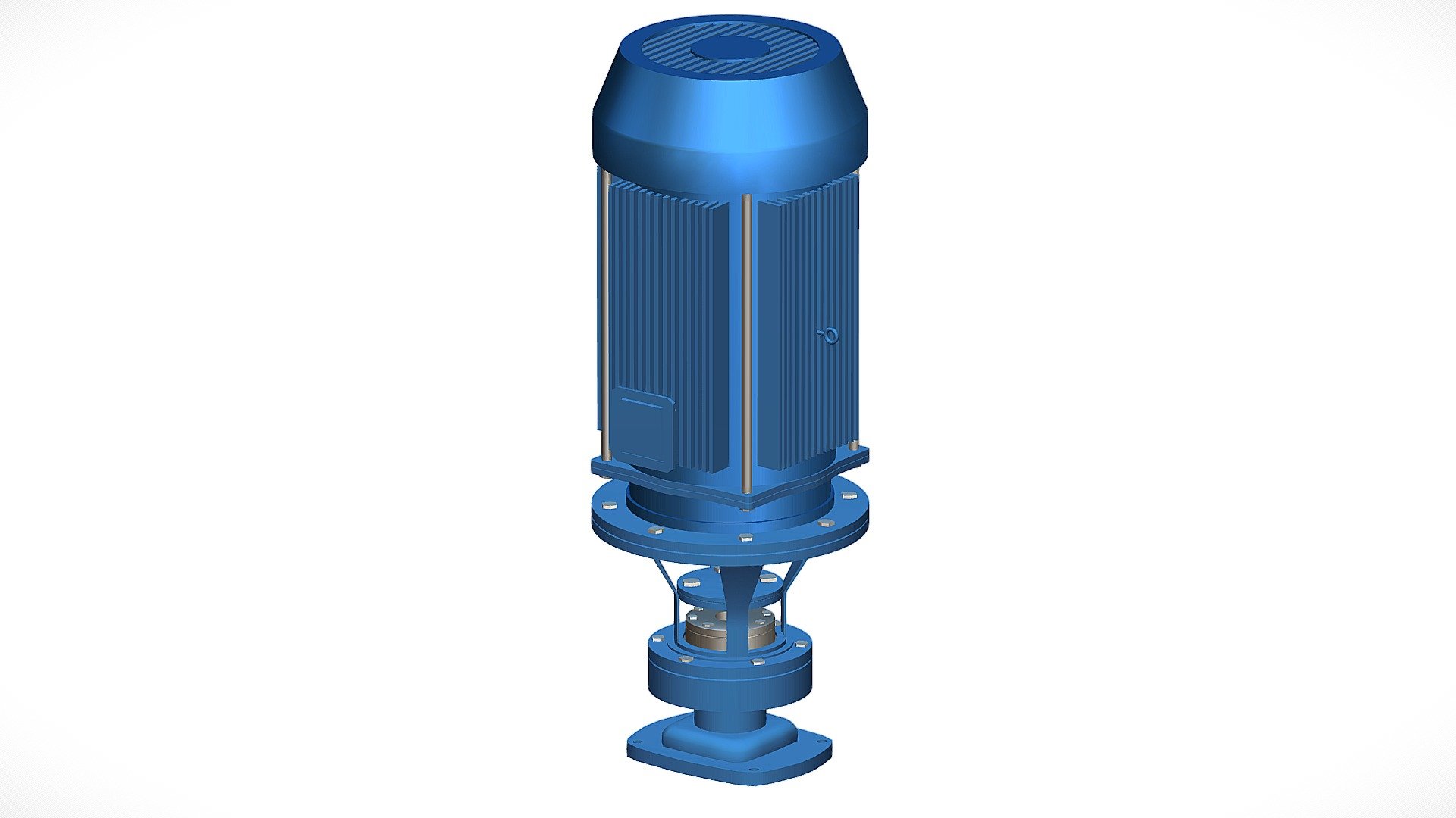 Vertical Centrifugal Booster Pump V1 - 3D model by Osama M. (@stwitch1 ...