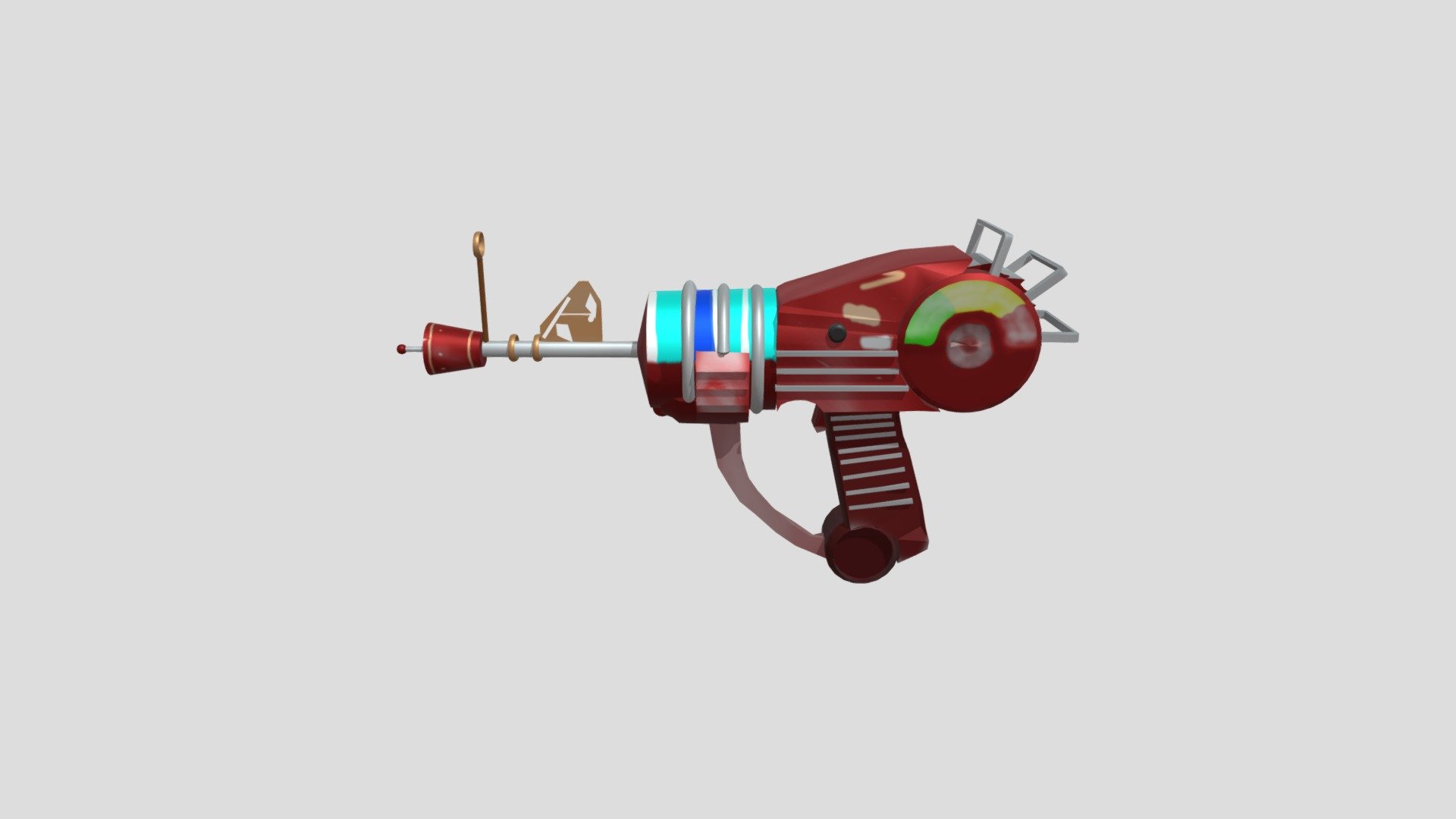 Raygun - Download Free 3D model by Marko_Ristic [b32c50b] - Sketchfab