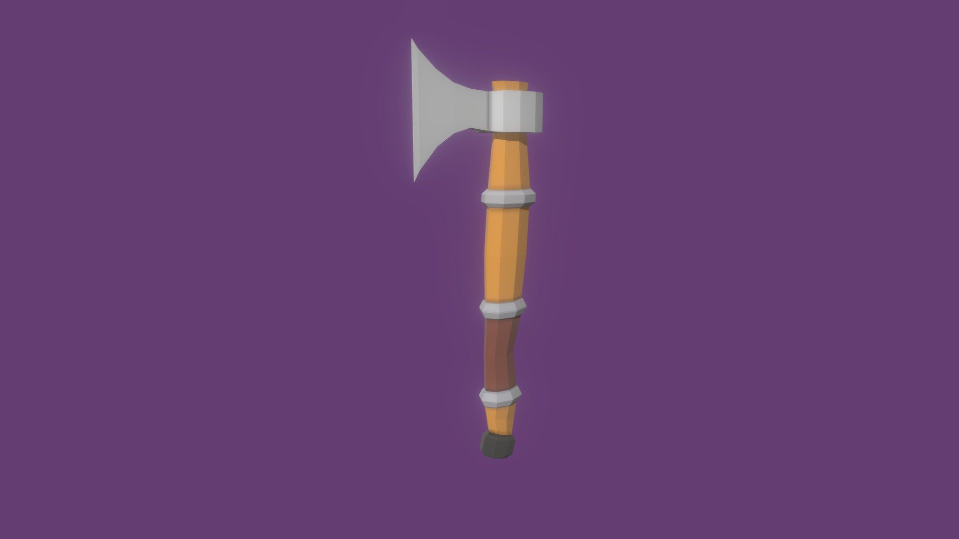 Low Poly Stone Axe - Download Free 3D model by mdvd_22 (@medvedik19 ...