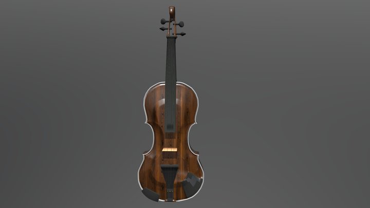 Violin 3D models - Sketchfab