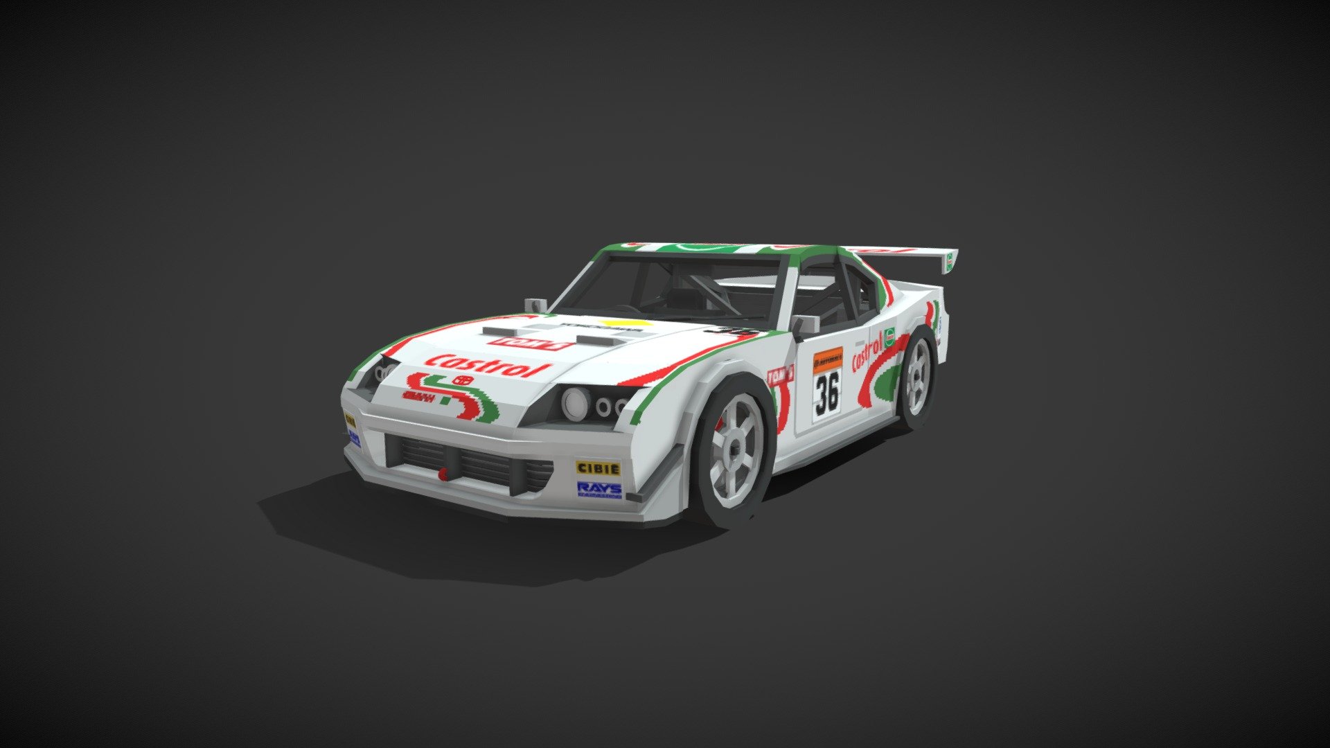 Toyota Supra MK4 (Castrol JGTC) - Download Free 3D model by ashminggu ...