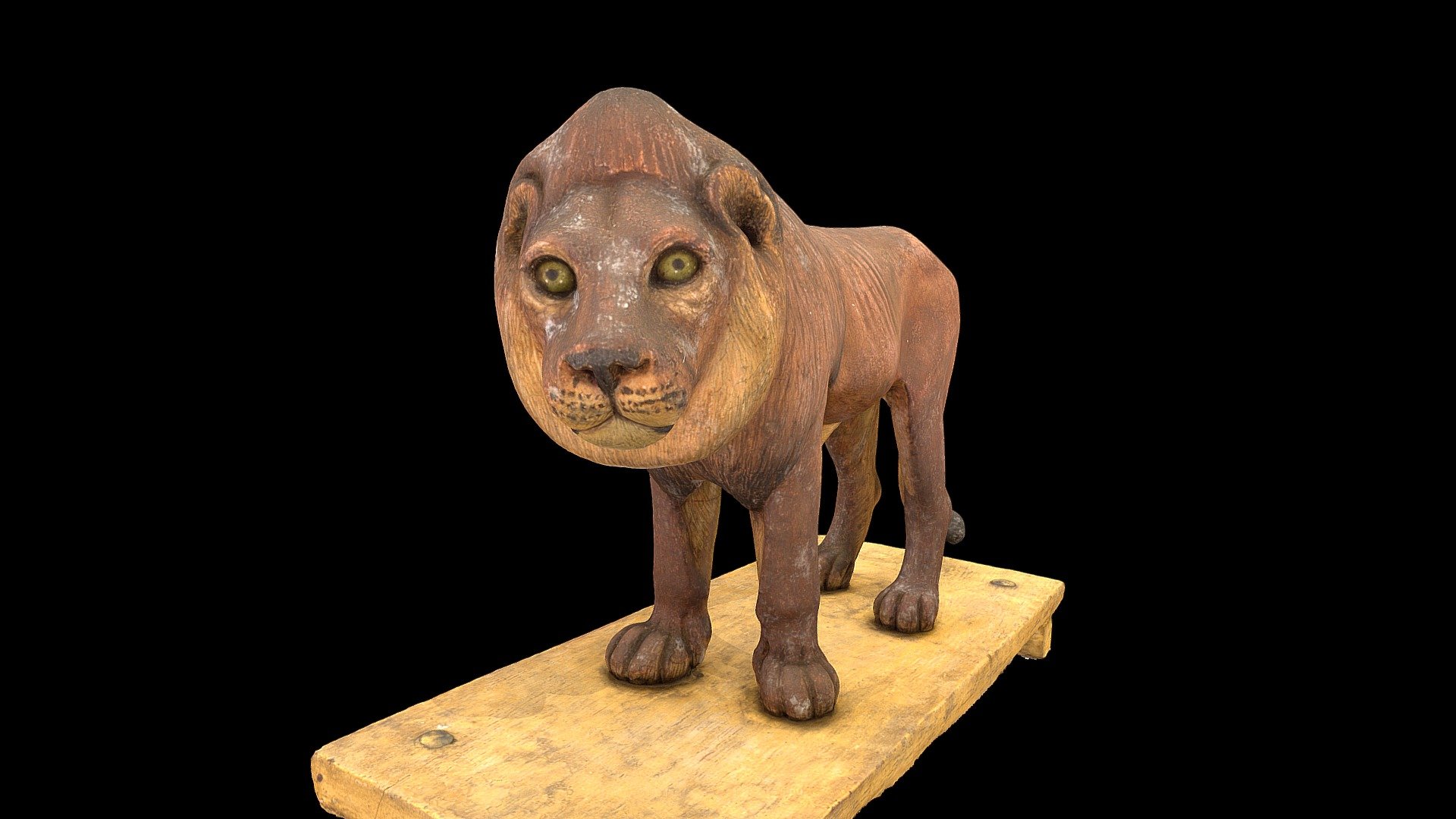 A model of a lion - British Library - 3D model by Cyreal.com (@Cyreal ...