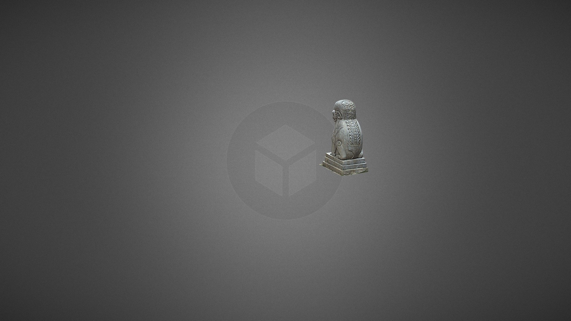 Chó đá 2 - Download Free 3D model by toandungmedia [b33367b] - Sketchfab