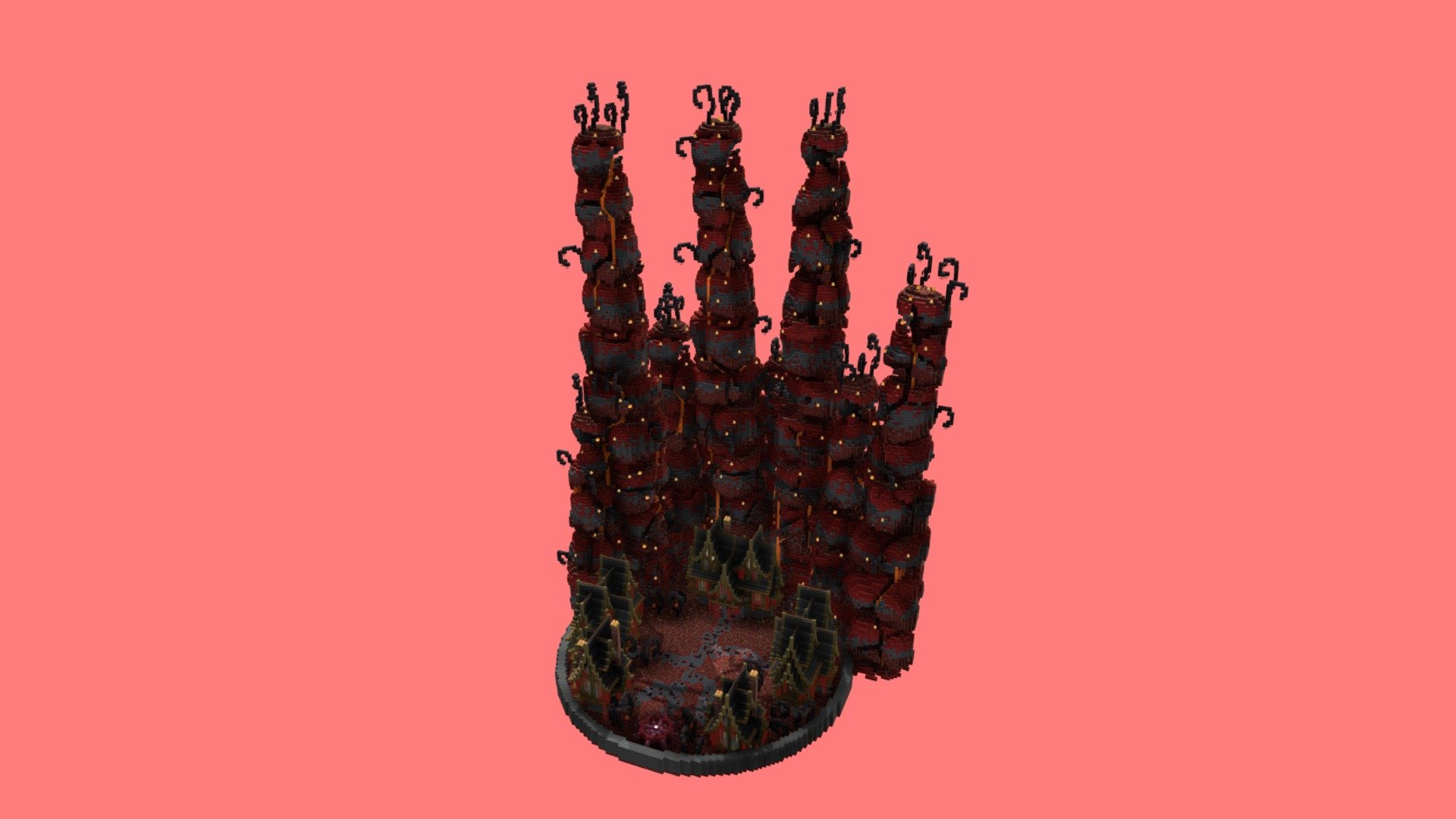 Auth Lobby/Boss Area - Hell Map 100x100 v1.0 - 3D model by requlogia ...