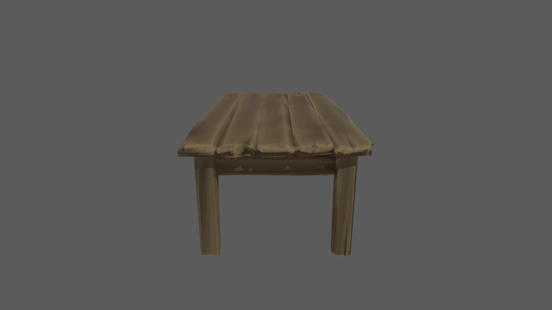 Stylized Wood Table (Practice) - Download Free 3D model by Nick Glenn ...