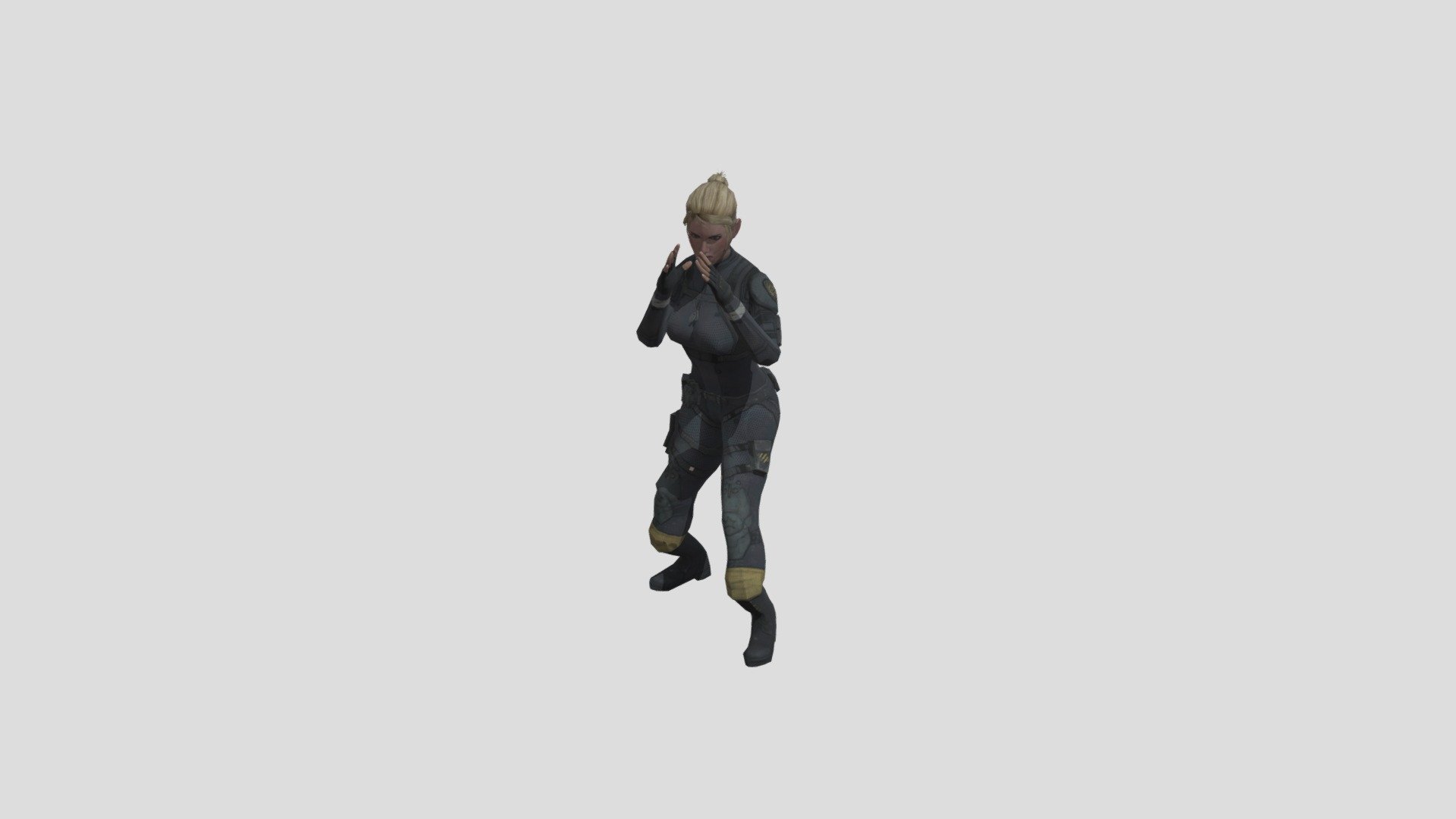 Cassie Cage Mortal Kombat X Taunt - Download Free 3D model by ...