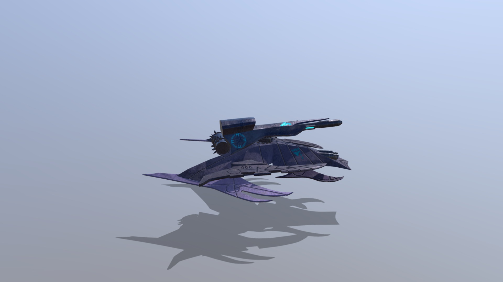 Alien Hover-tank High-Poly - 3D model by Stormwave (@stormbolter99 ...
