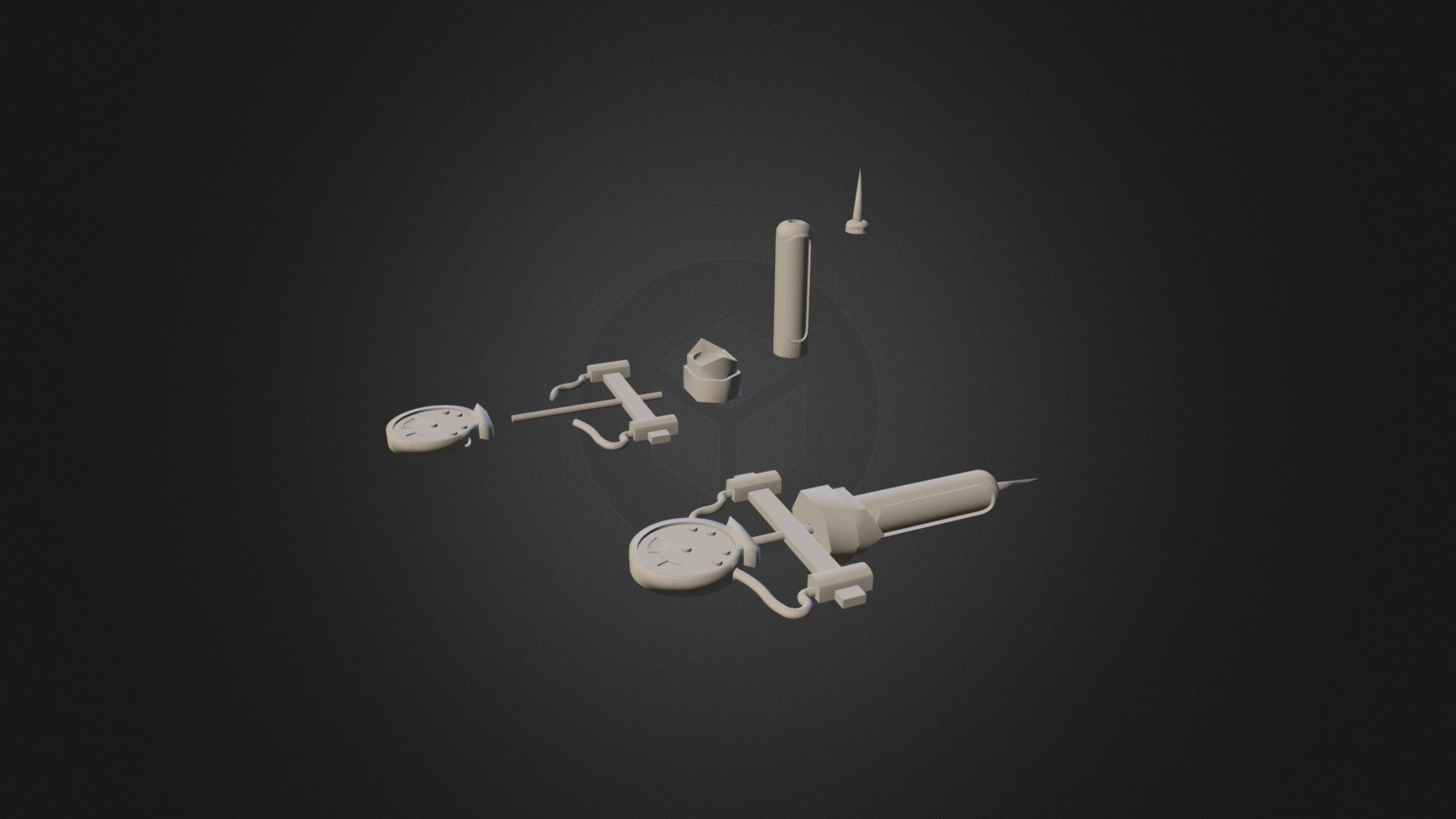 Stimpack + Breakdown - Download Free 3D model by The Hazy Vagrant ...