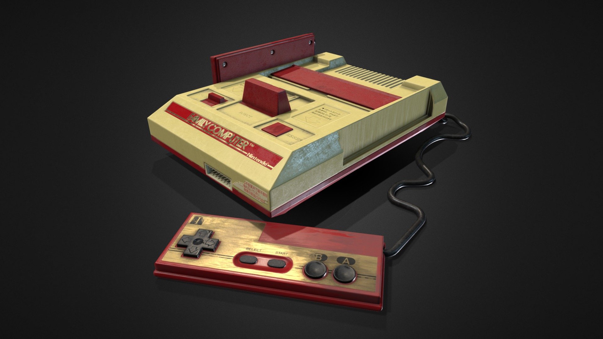 Mercenary's Famicom - Download Free 3D model by Quentin Dejaeghere ...