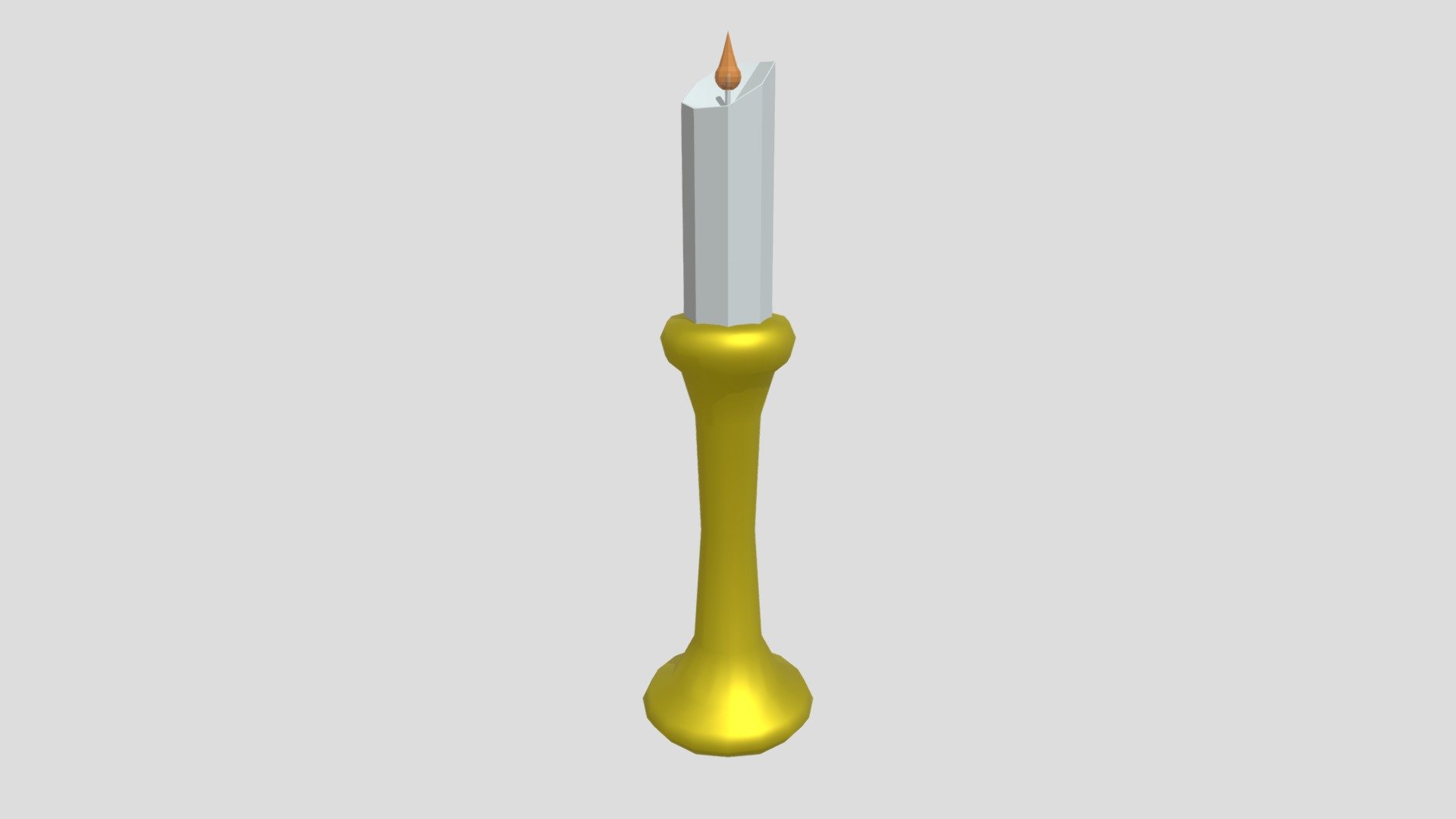 Candle - Download Free 3D model by Christina Kranenfeld ...