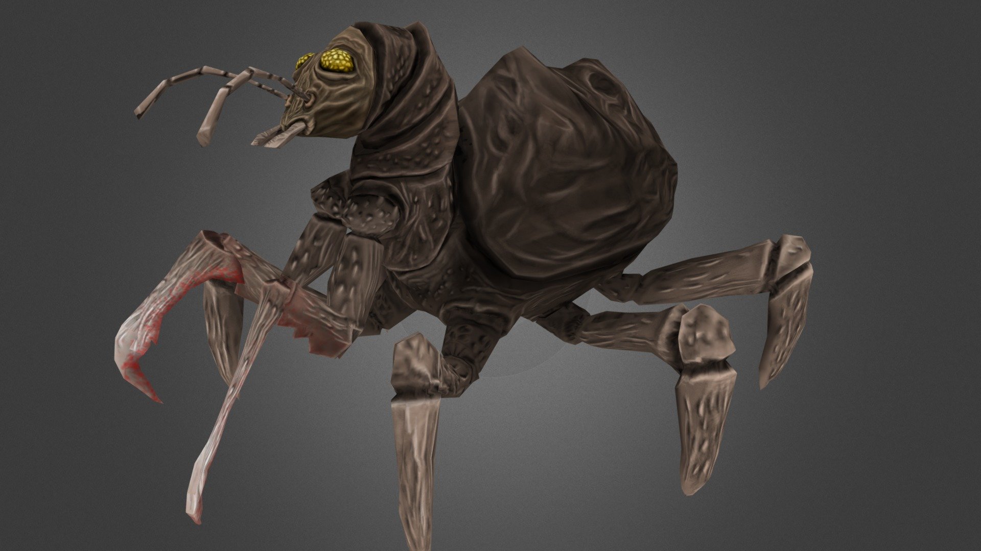 Spider Thing - 3D model by jamesmarshall [b33a34f] - Sketchfab