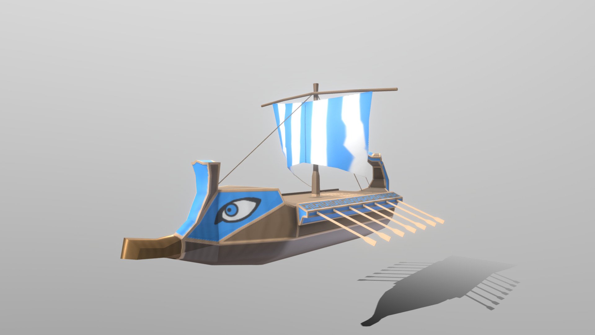 Greek Ship - Buy Royalty Free 3D model by Jaton24 [b33af88] - Sketchfab ...