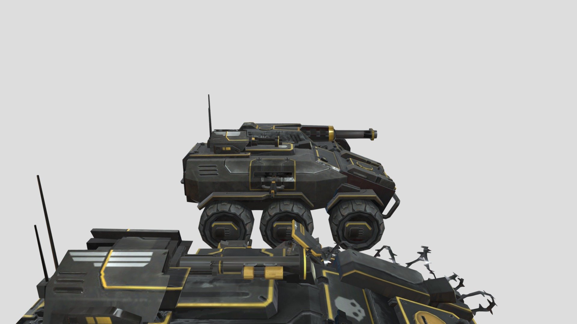 helldivers 1 vehicles (with rigs) - Download Free 3D model by wiud ...