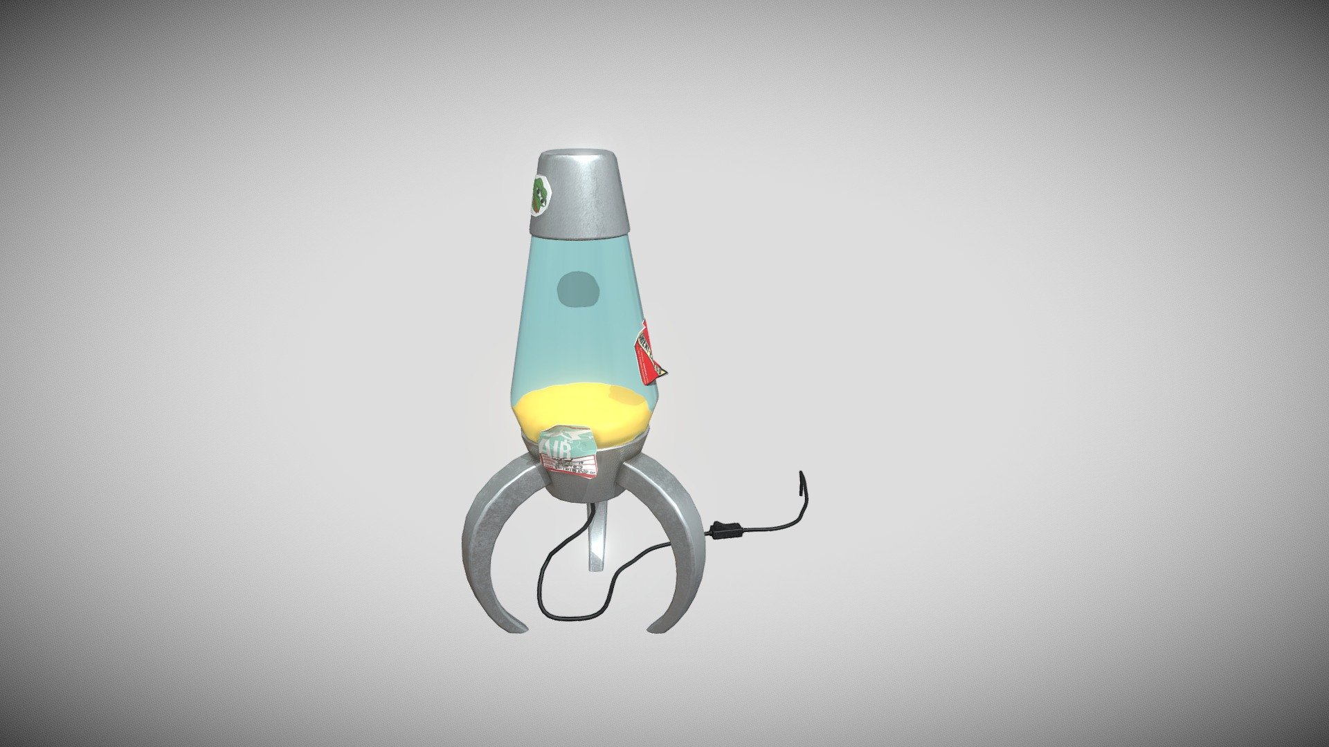 Lava Lamp With Fluid Simulation - Buy Royalty Free 3D model by Josh ...