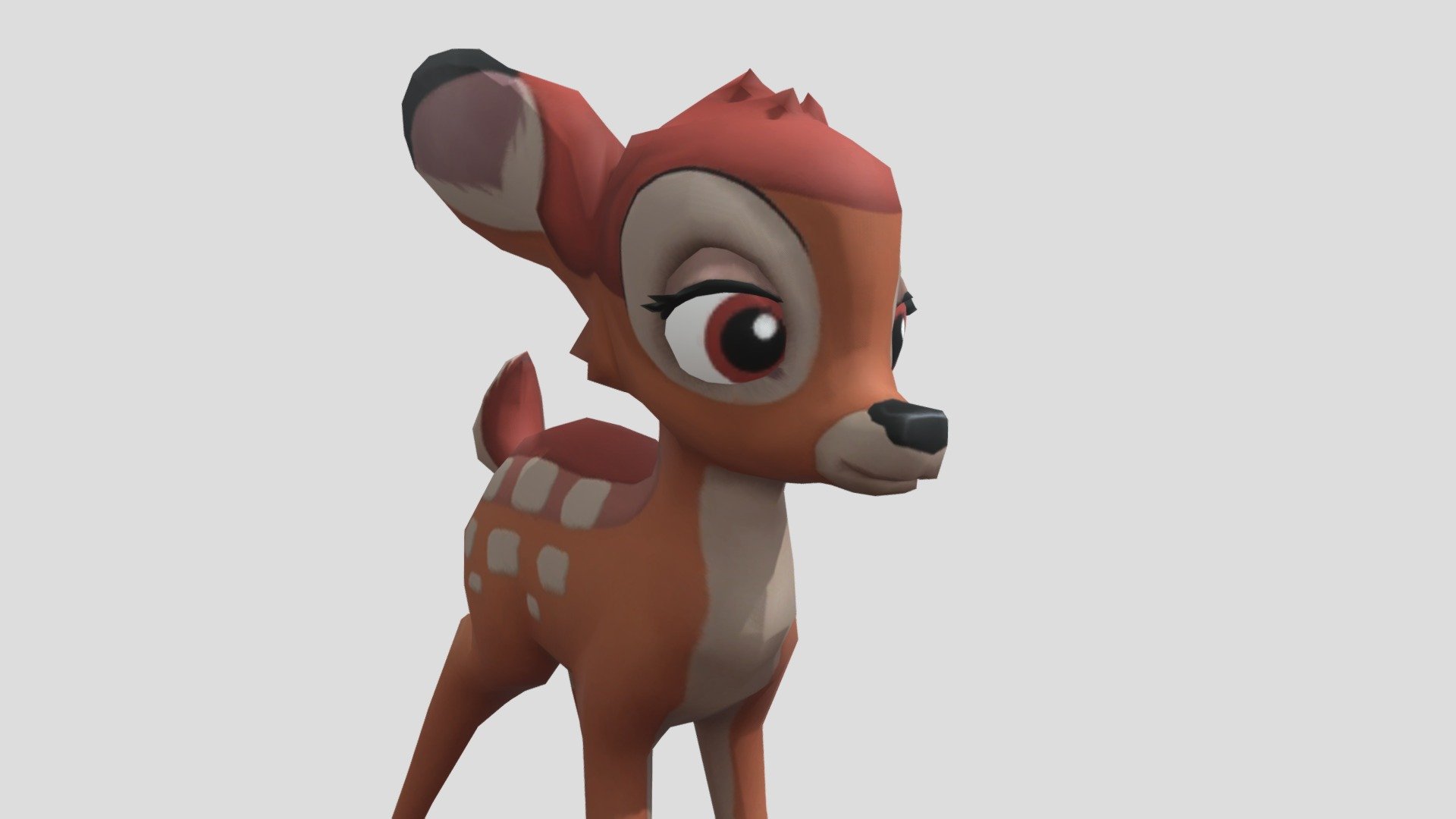 Bambi - Download Free 3D model by ThisIsntAPerson [b33e54f] - Sketchfab