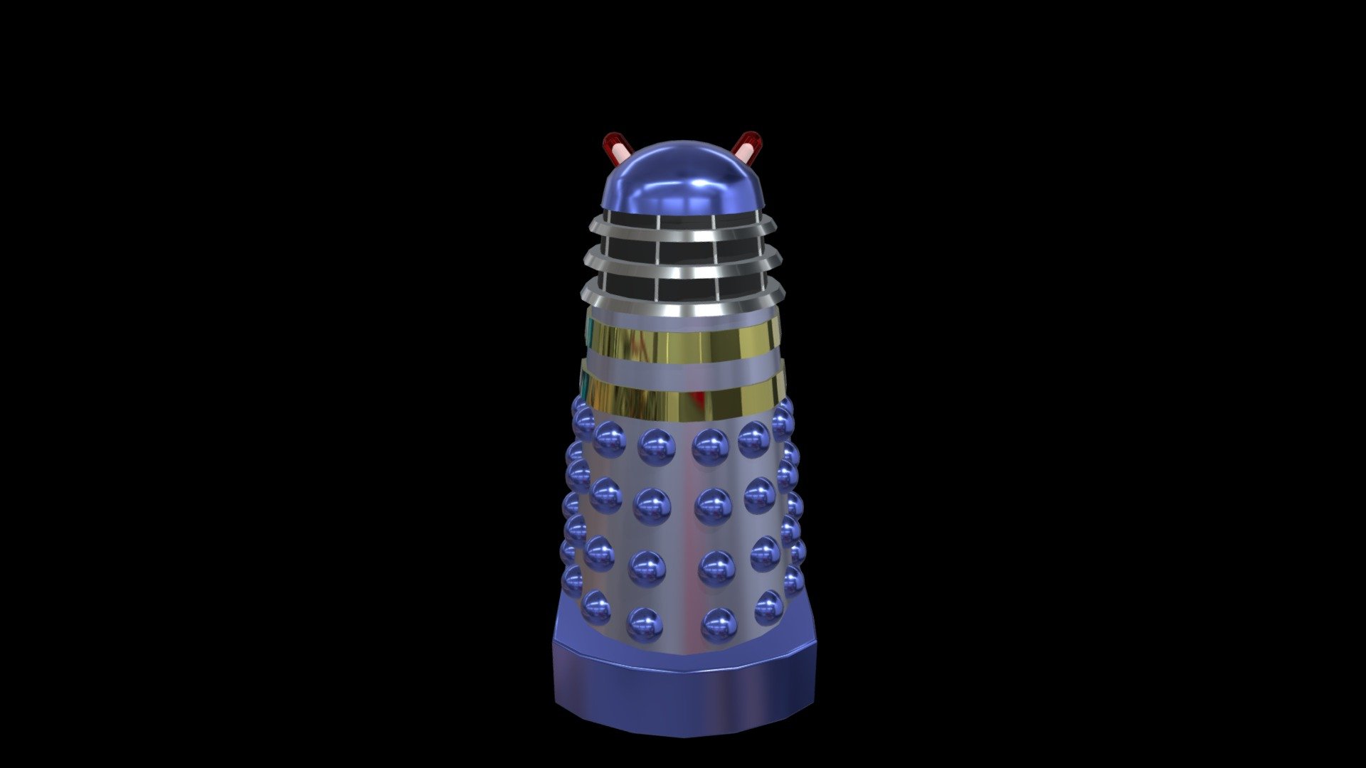 Drone Dalek - Download Free 3D model by themighty808 [b33eb16] - Sketchfab