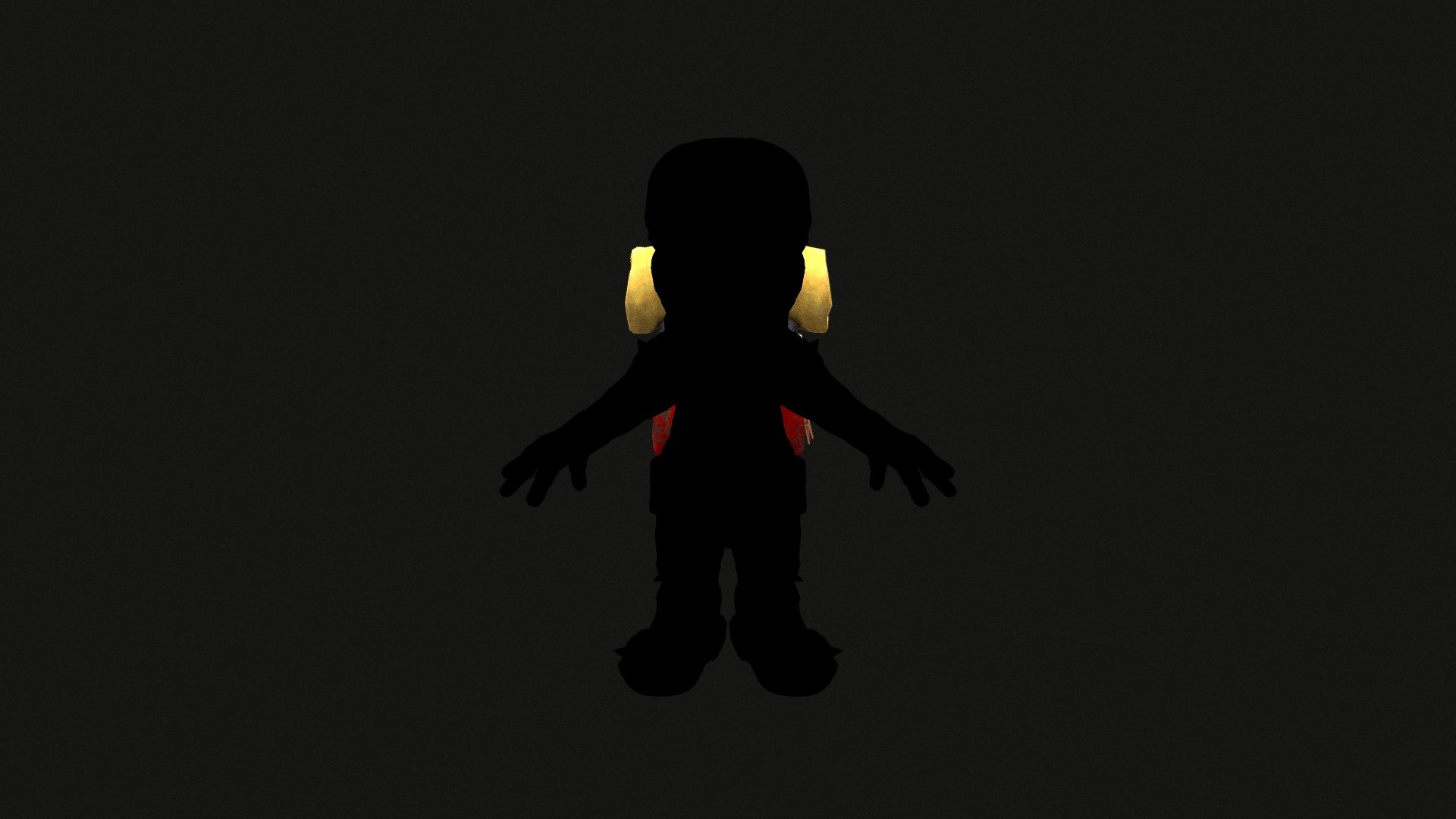 Back Pack Mario - 3D model by ma.quesnel [b33ffab] - Sketchfab