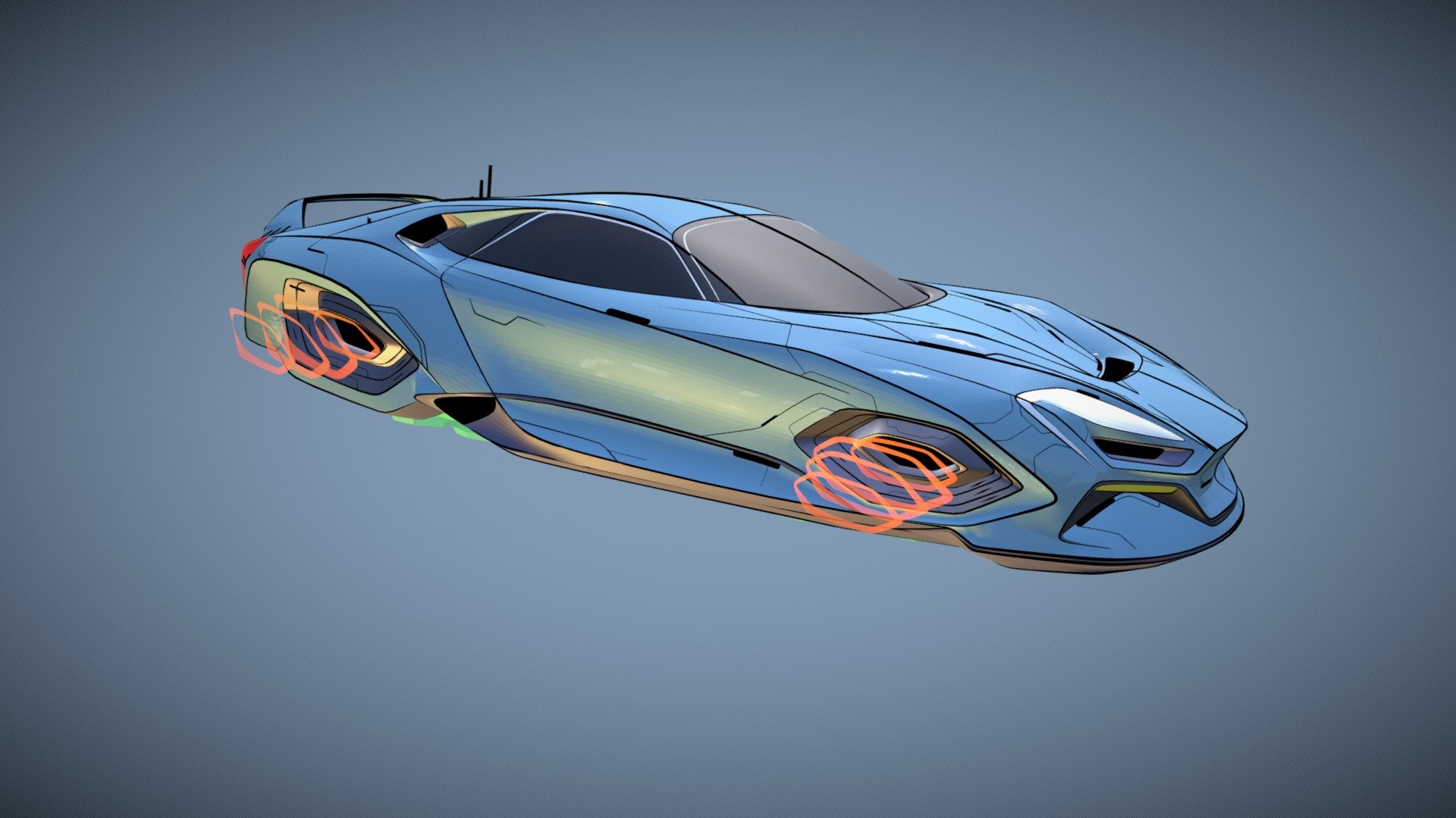 SPD ST-R - 3D model by James Robbins (@3DTensn) [b34004c] - Sketchfab