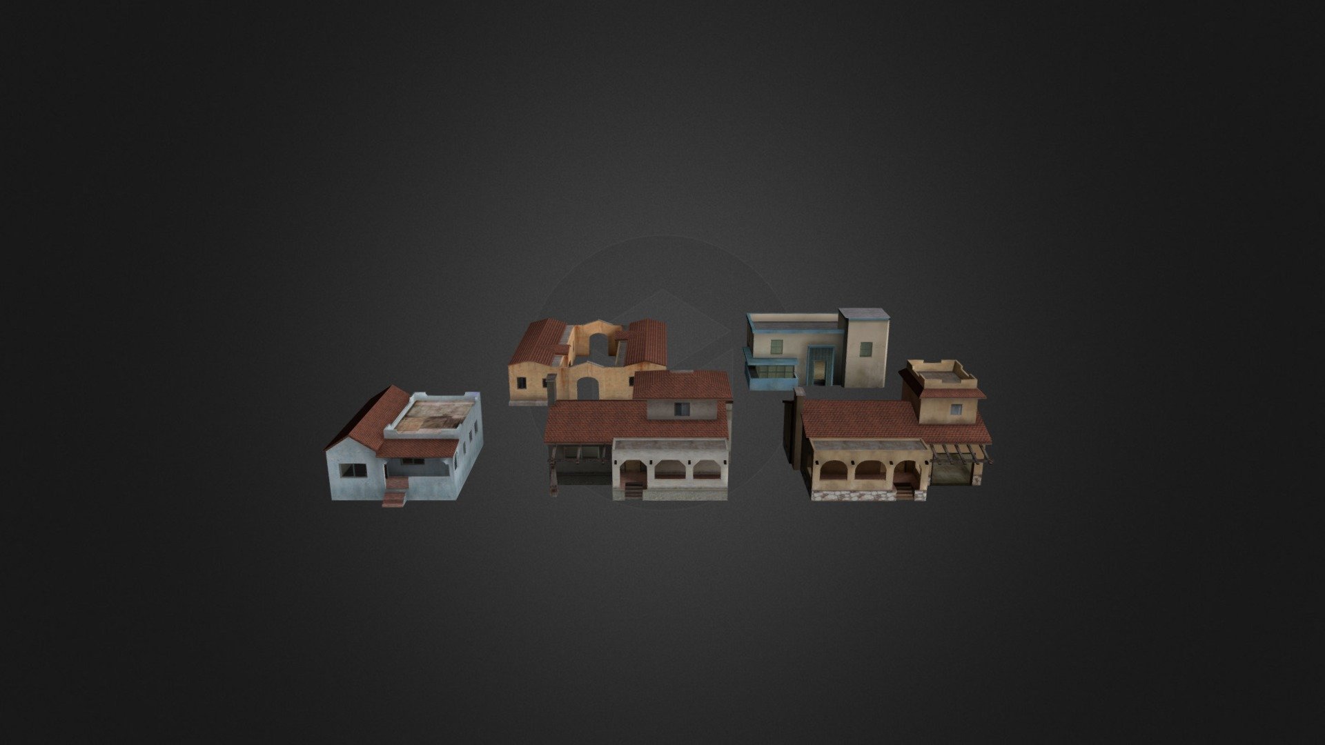 3D Houses Pack - GTA SAN ANDREAS - 3D model by Lisiu mods (@lisiu ...