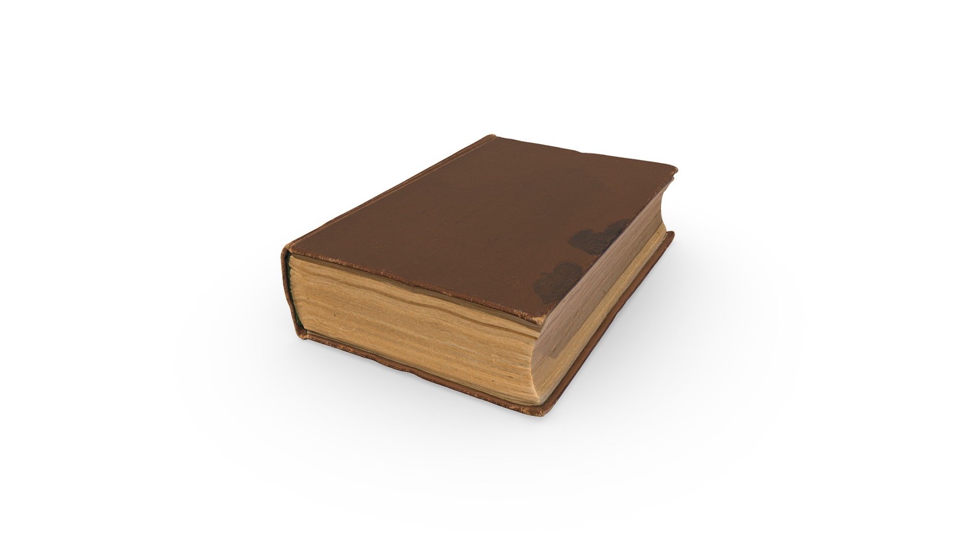 Brown Book - 3D model by RawCatalog.com (@rawcatalog) [b34533b] - Sketchfab