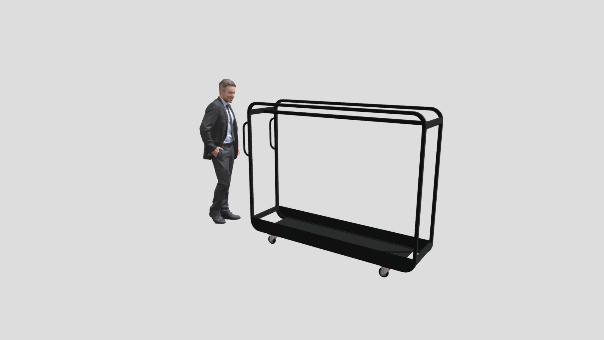 Rail Trolley - 3D model by 3D-VIEW (@Jake-norsemandirect) [b345875 ...