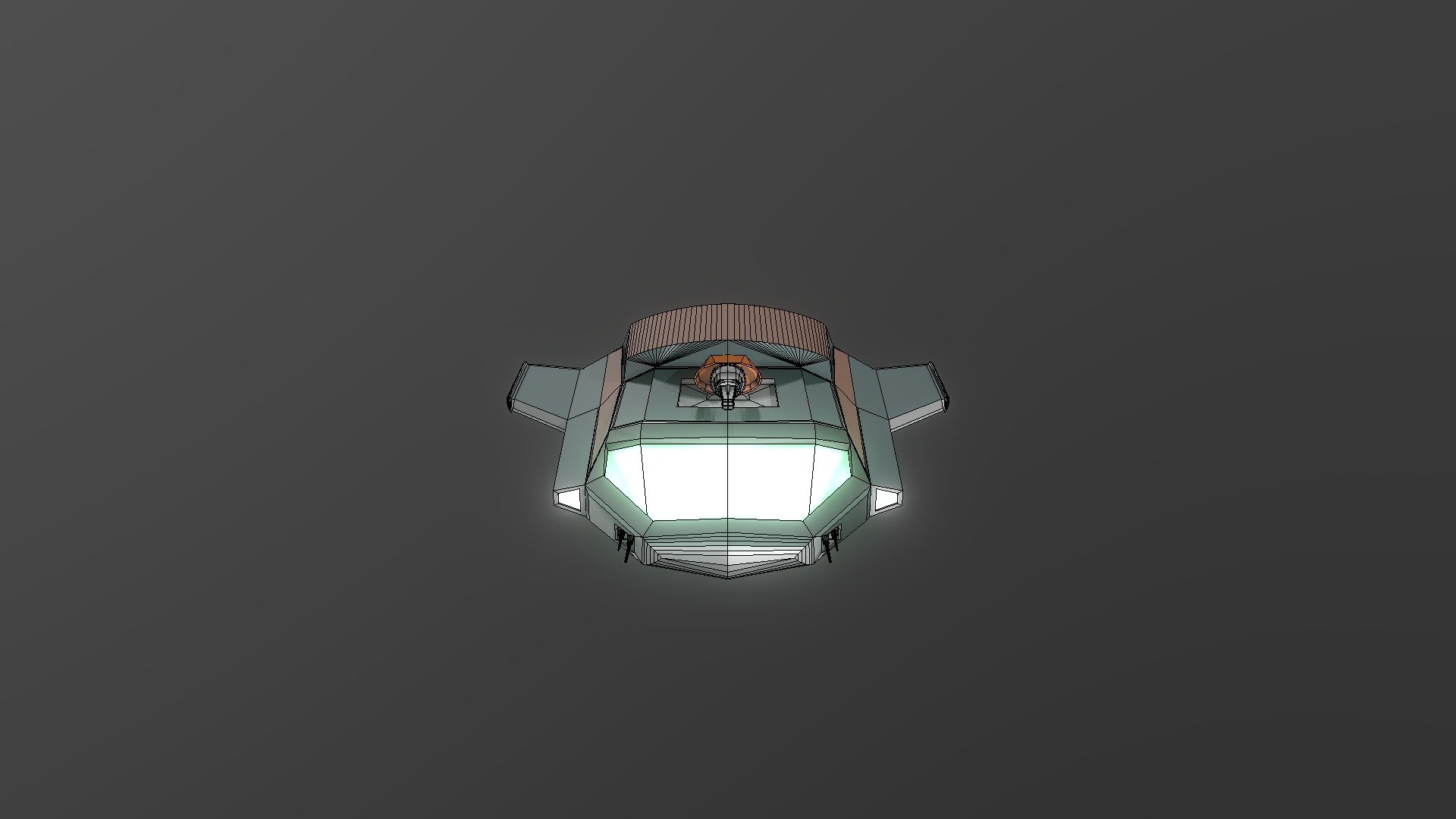 Low Poly Mining shuttle. - Download Free 3D model by Mazoku (@roger ...