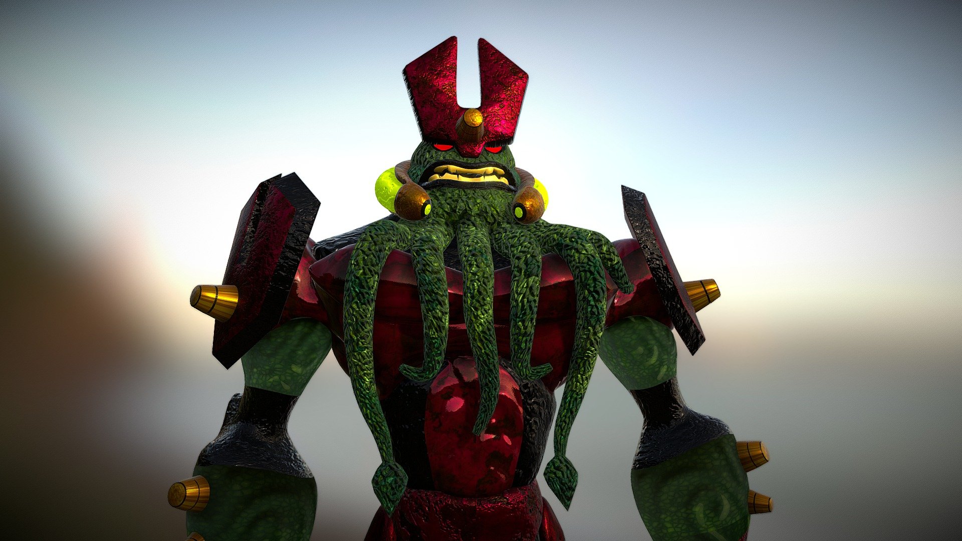 Ben 10 - Villgax - Omniverse Version 3d Model - Buy Royalty Free 3D ...