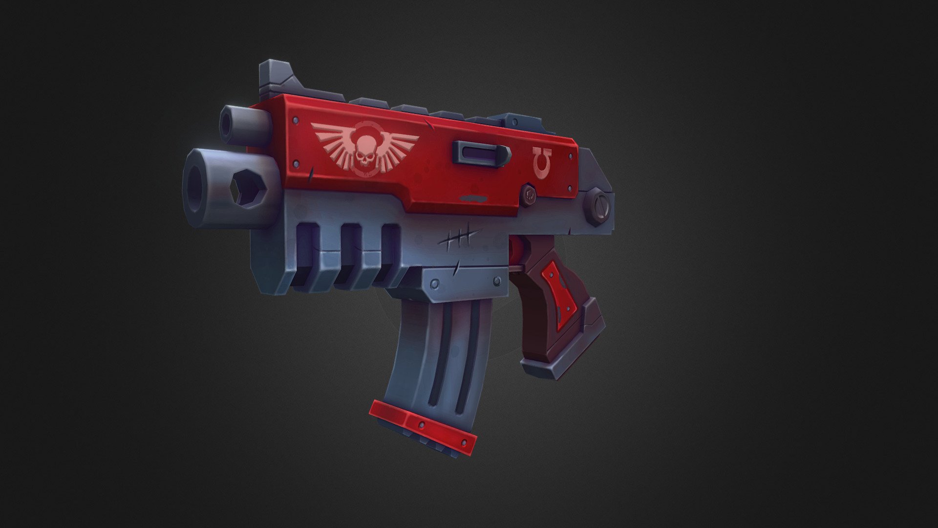 Warhammer 40k Boltgun - Download Free 3D model by alifarsangi [b34a1b0 ...