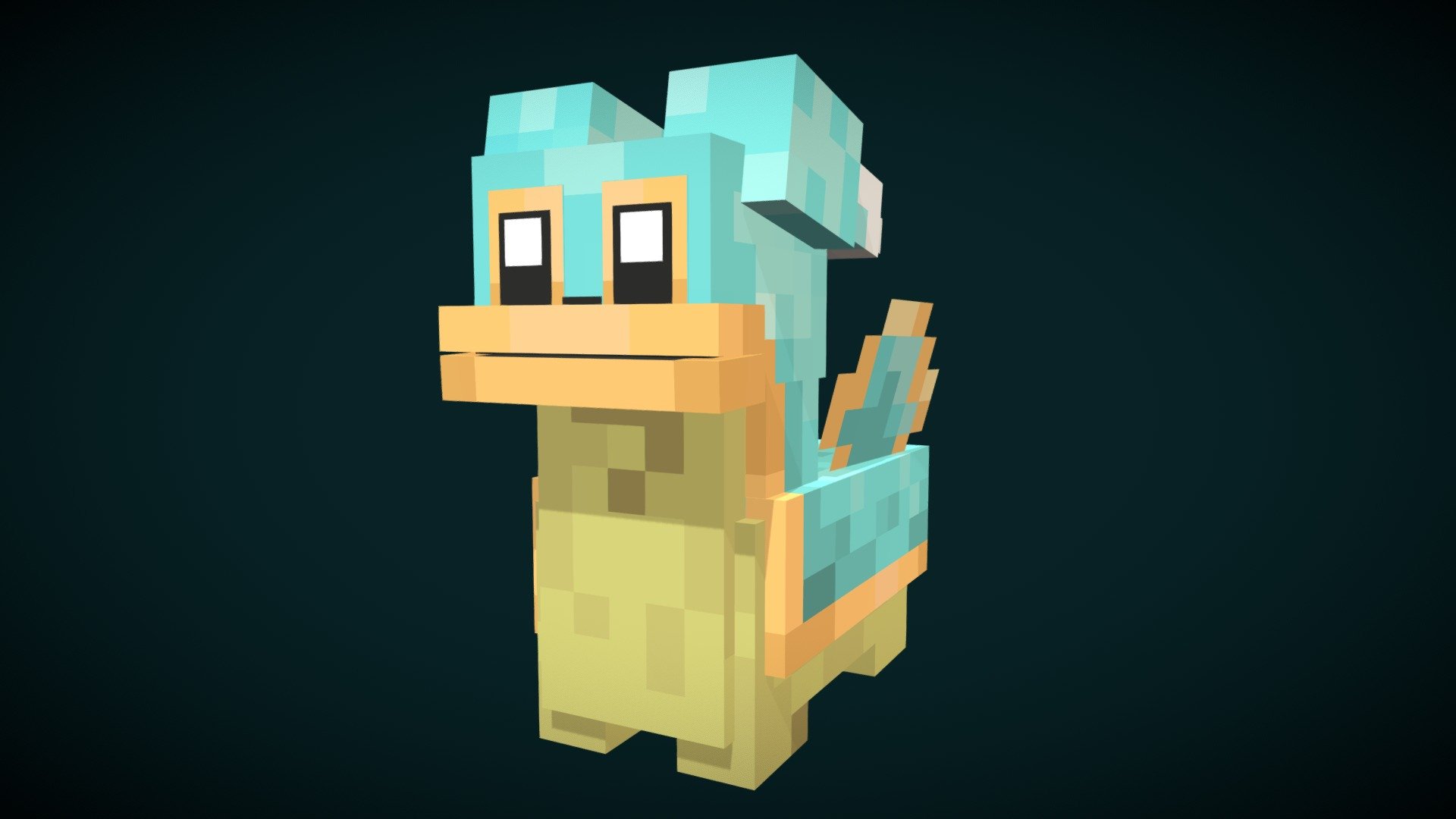 Shellos - Minecraft Cobblemon Style - Buy Royalty Free 3D model by AGA ...