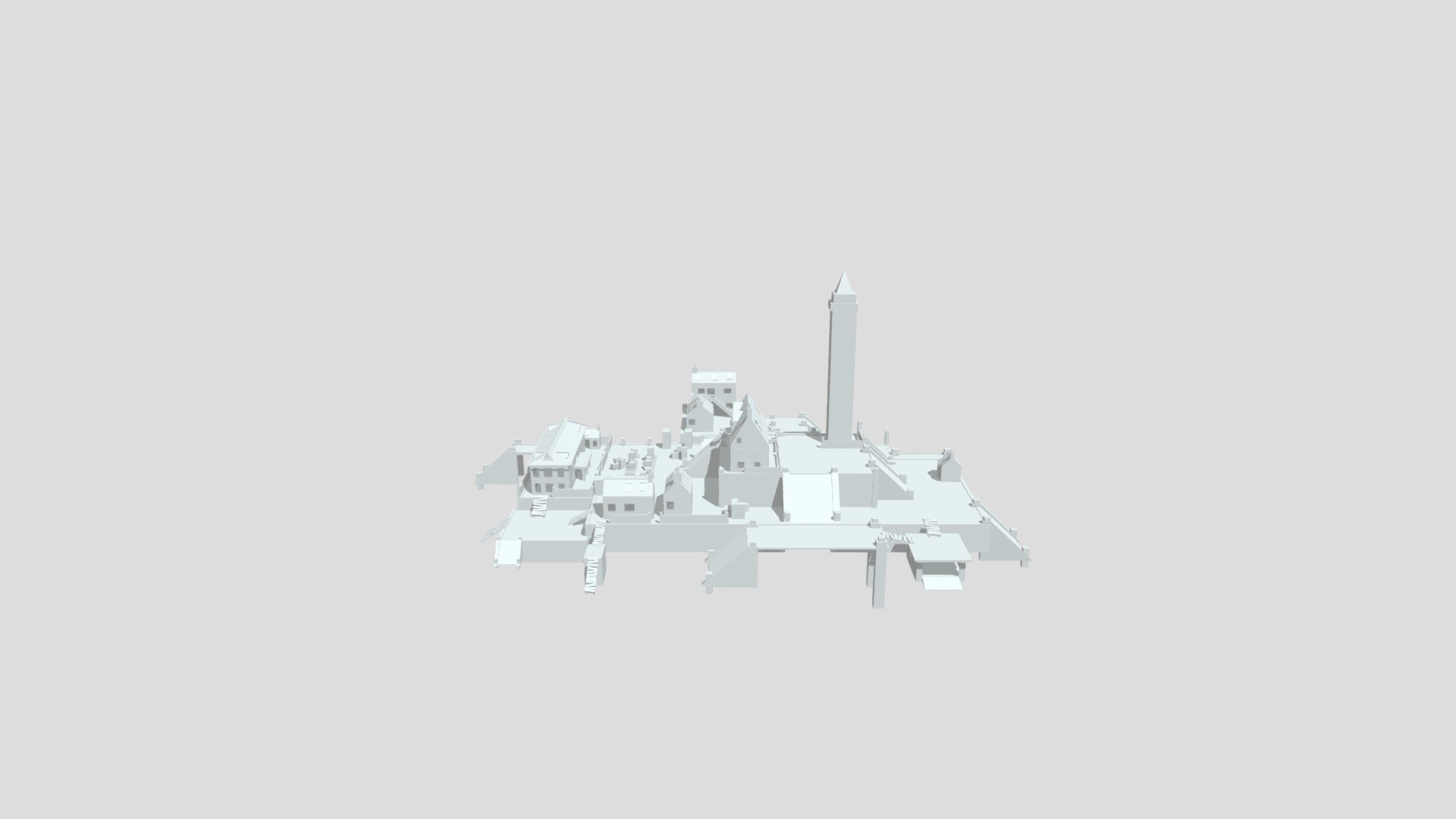 free_fire_clock_tower - 3D model by sagungaihre123 [b34a7fb] - Sketchfab