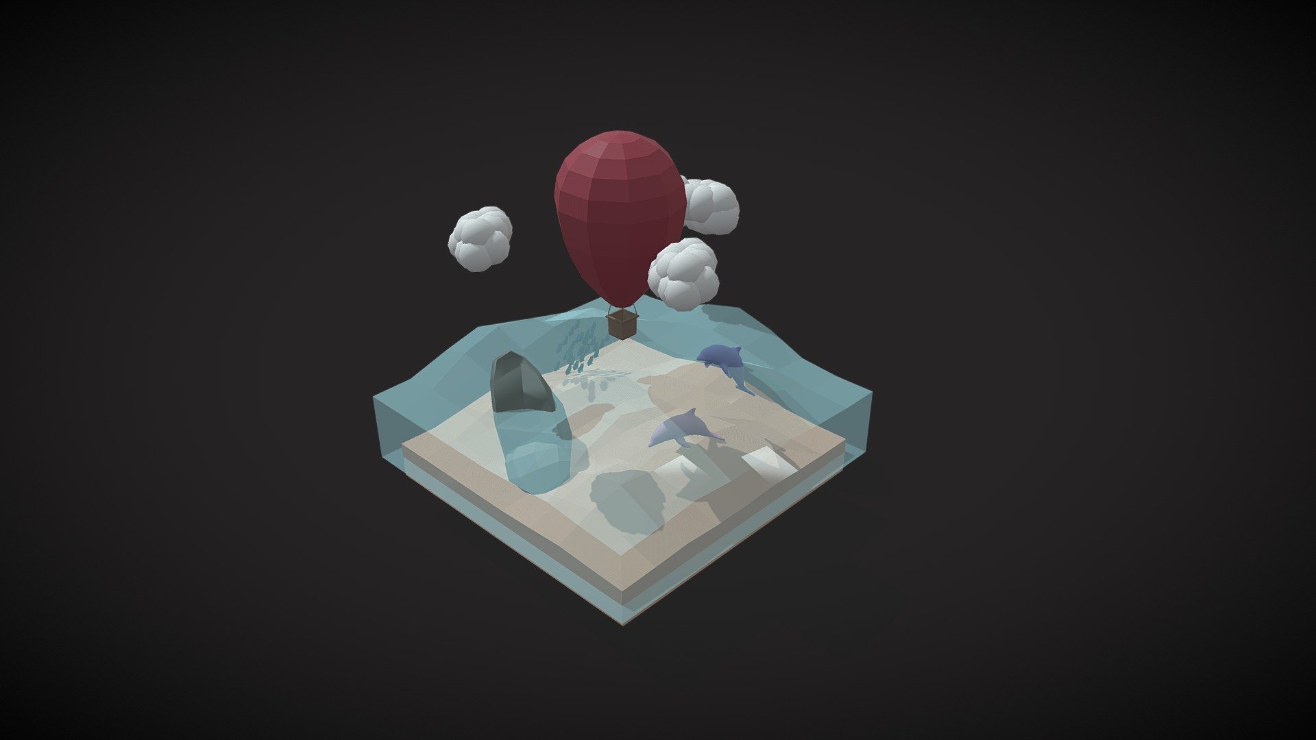 Balloon Diorama - João Raquel - 3D model by rjoaovitor654 [b34b47e ...