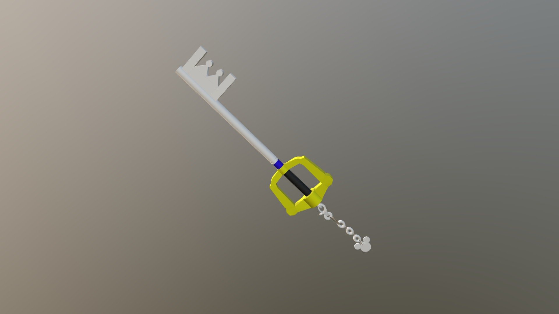Kingdom Key - 3D model by sherilynbrookek [b34bdc4] - Sketchfab