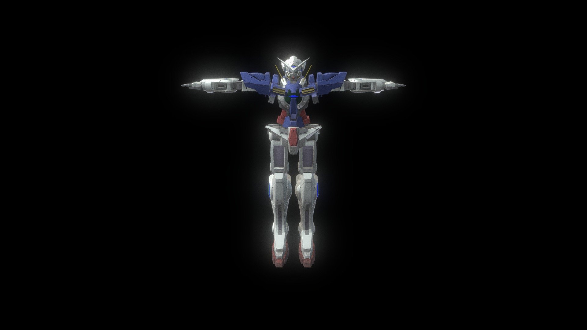 Gundam Evolution Exia - Download Free 3D model by NAJWAN_ID ...