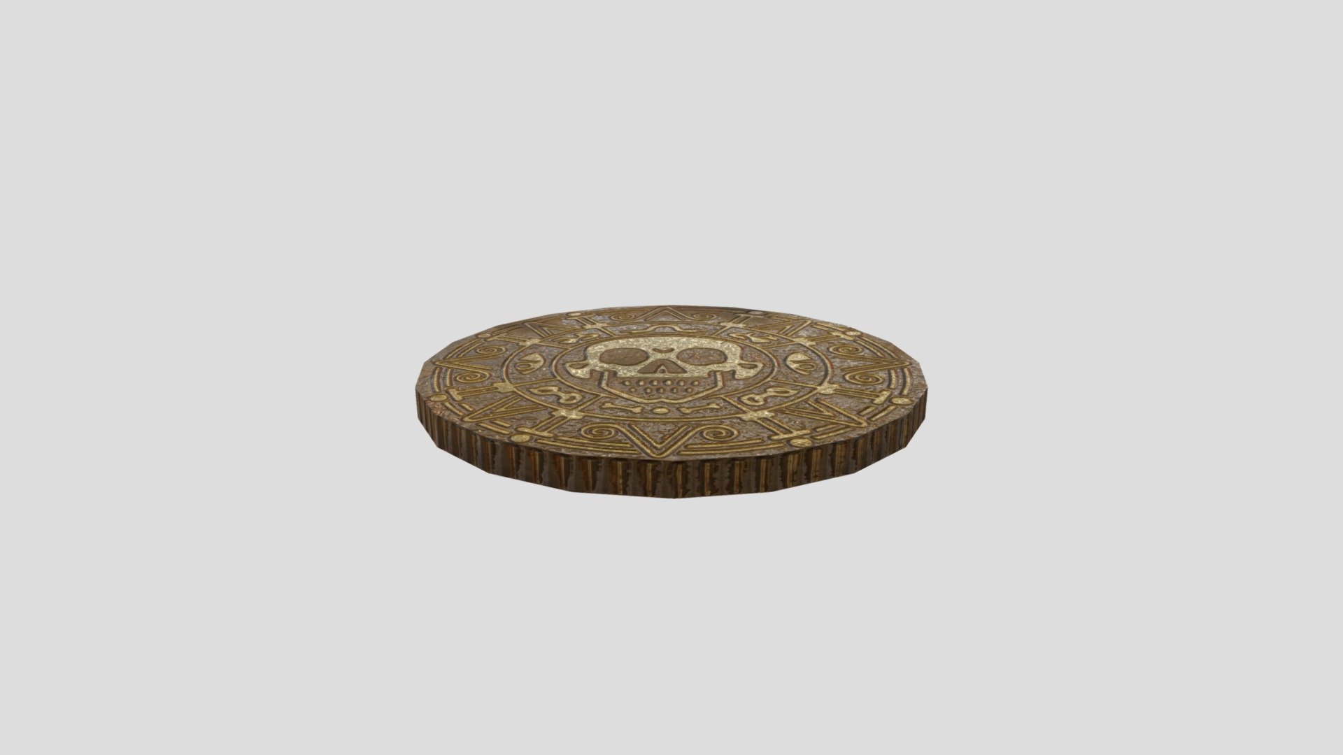 Coin model - 3D model by Fouldack [b34c29a] - Sketchfab