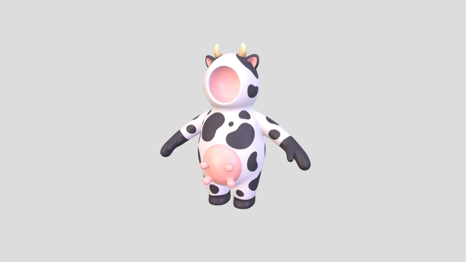 Prop232 Cow Suit - Buy Royalty Free 3D model by BaluCG [b34dcb0 ...