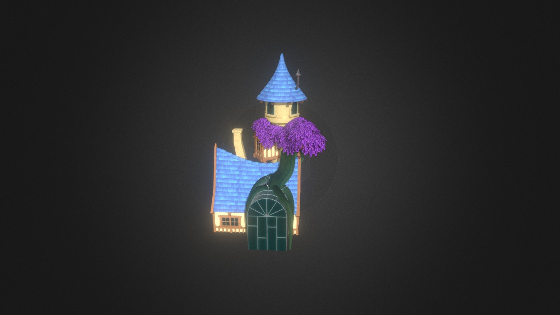 WizardsHouse - 3D model by tisted94 [b34e637] - Sketchfab