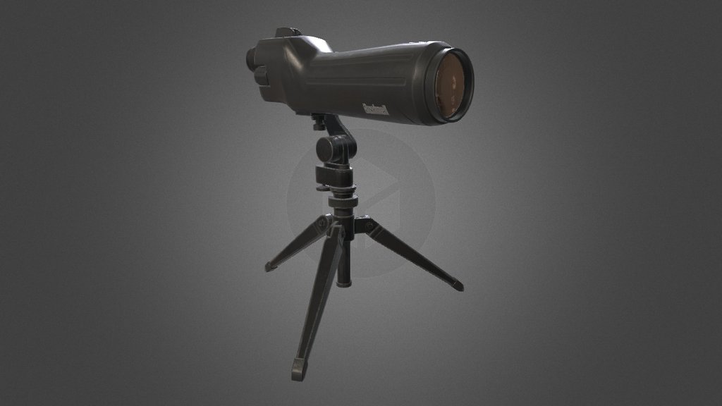 Spacemaster Spotting Scope - 3D model by P1NGA [b34f5e6] - Sketchfab