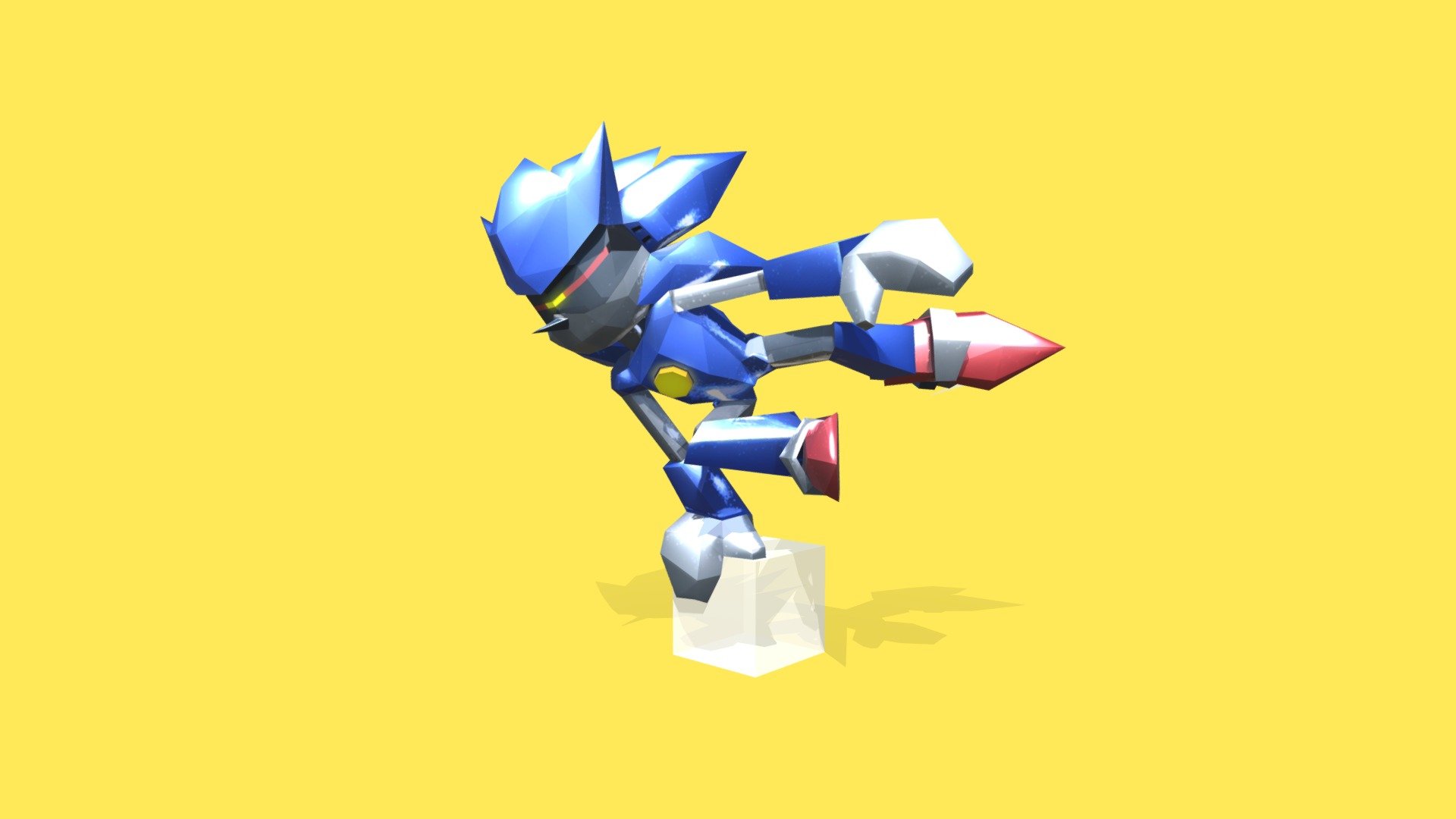 Sonic - 3D model by TricksOfPaper [b34f70e] - Sketchfab
