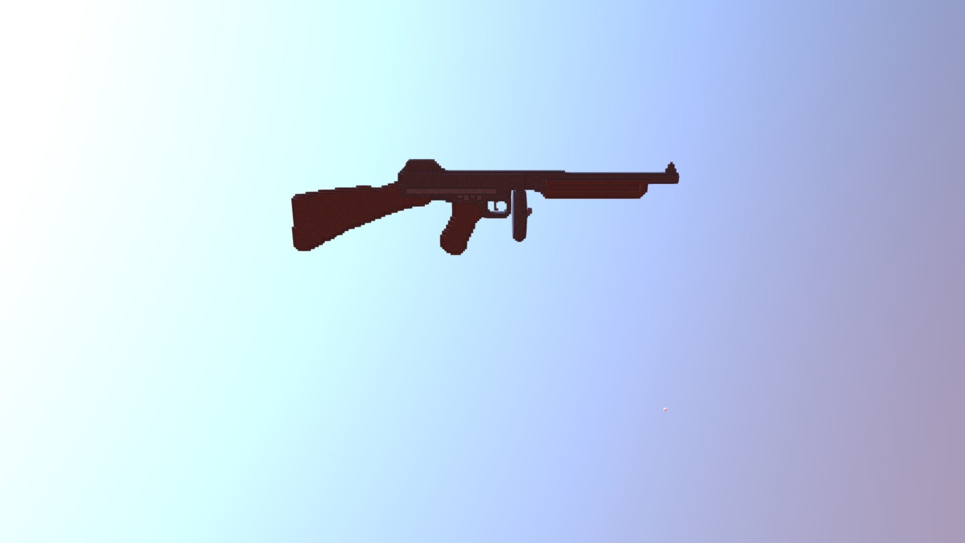 Sub-machine Gun from FO4 - 3D model by RainMiller [b34f929] - Sketchfab
