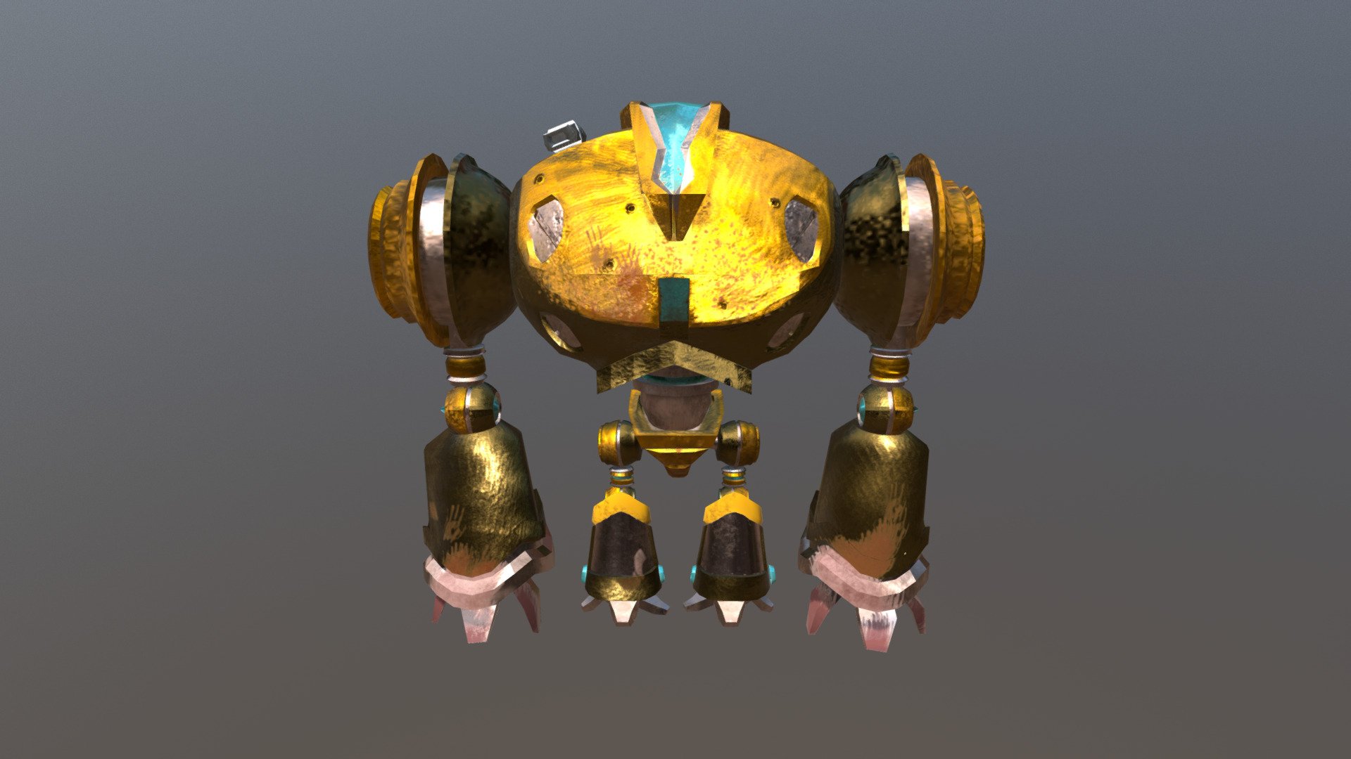 Robot Texture - 3D model by aztecmaiden [b34ffc5] - Sketchfab