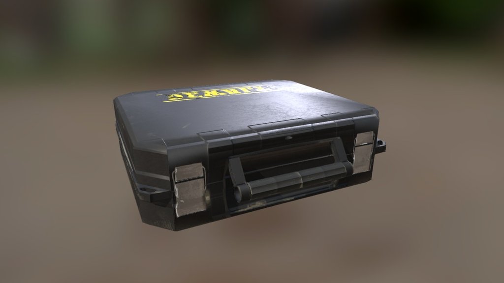 Low Poly Tool Box - 3D model by EwoutDeVos [b350ce9] - Sketchfab