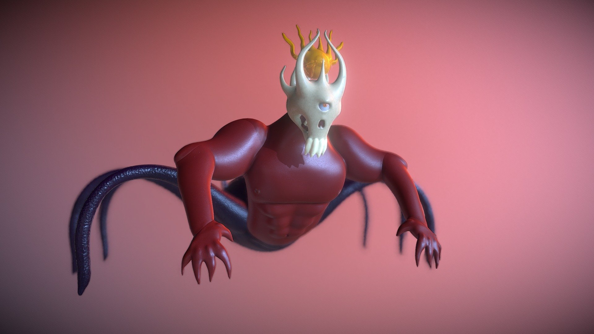 Spider Demon - 3D model by Glewstik [b354c9a] - Sketchfab