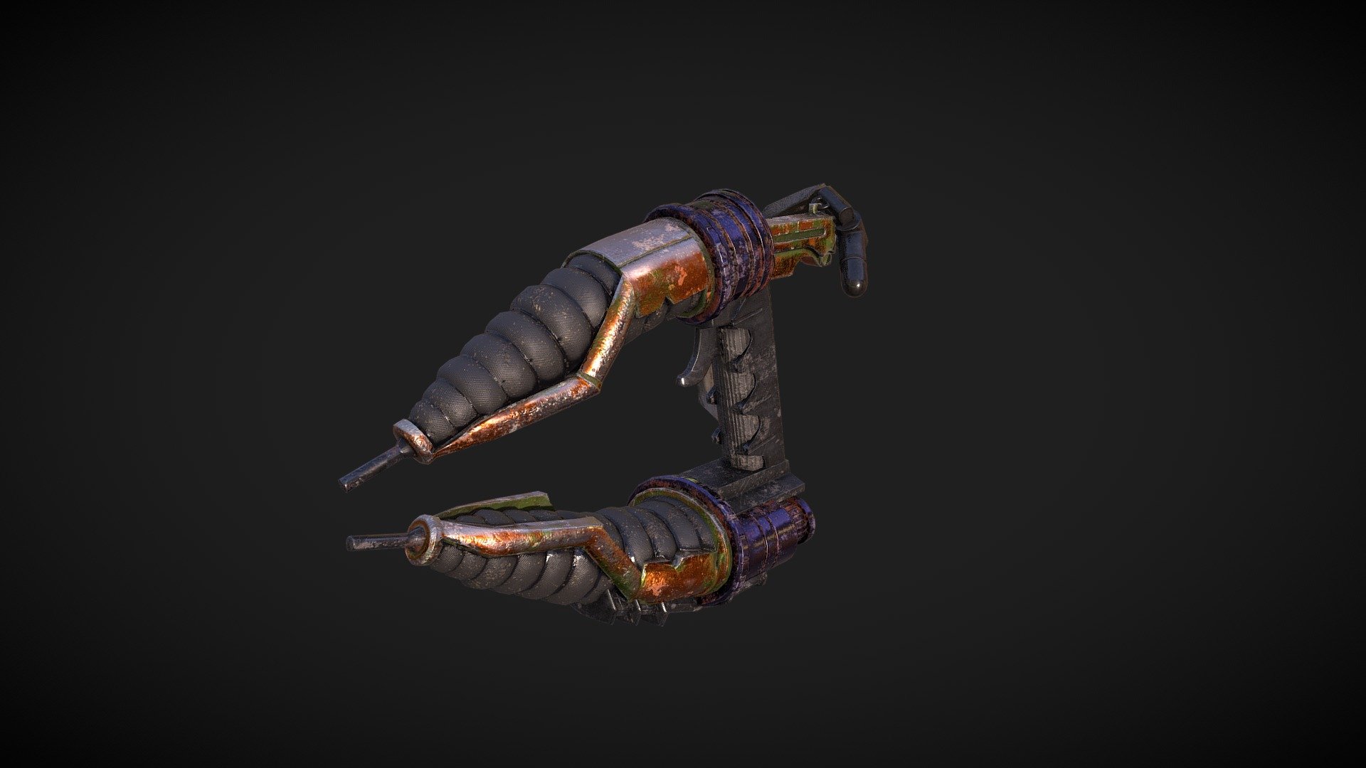 Disruptor Pistol V2 - 3D model by David Short (@davidshort) [b3556db ...