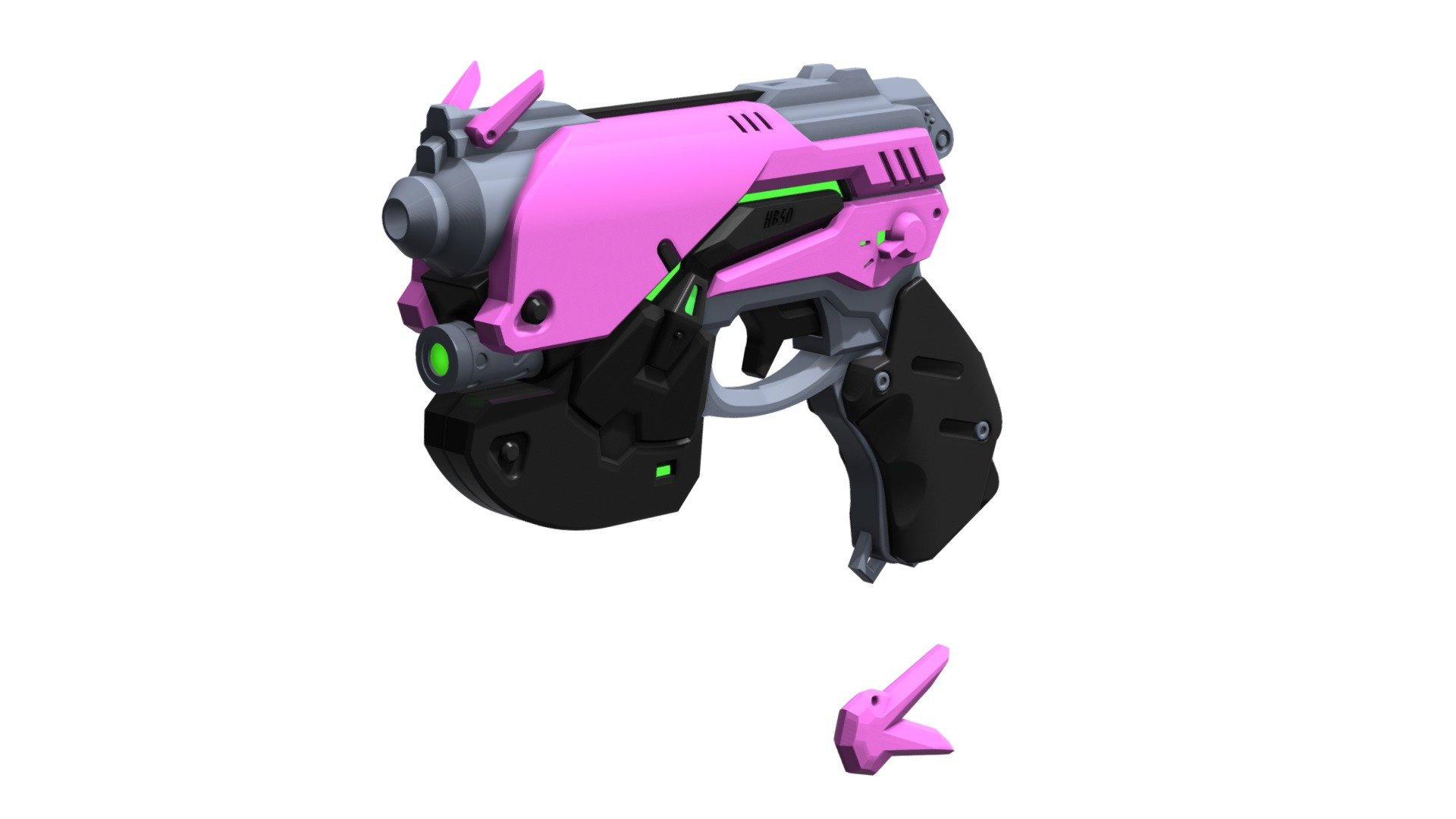 DVA Original - Overwatch - Printable 3d model - Buy Royalty Free 3D ...