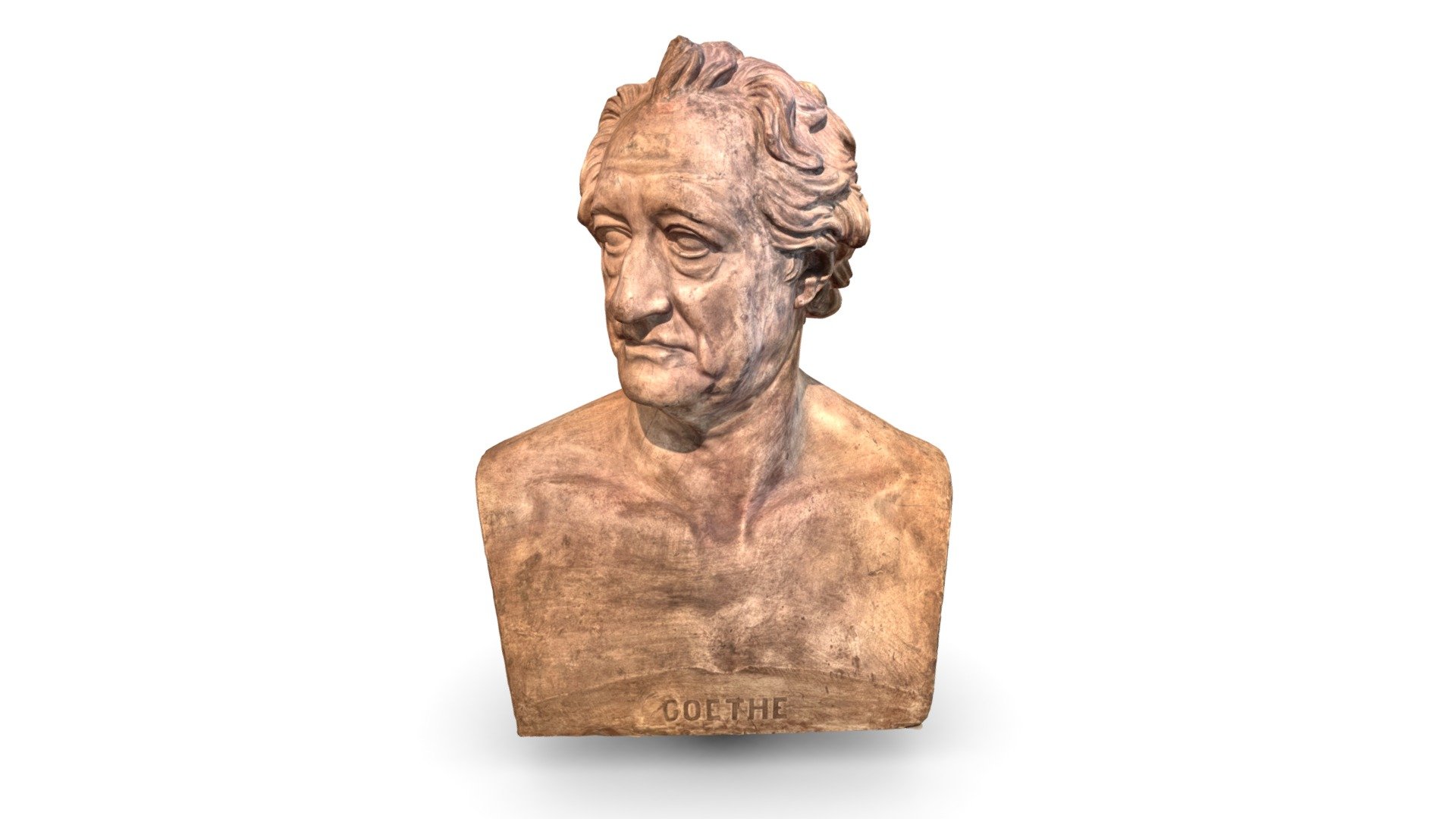 Johann Wolfgang von Goethe - Download Free 3D model by Fabian Mohr ...